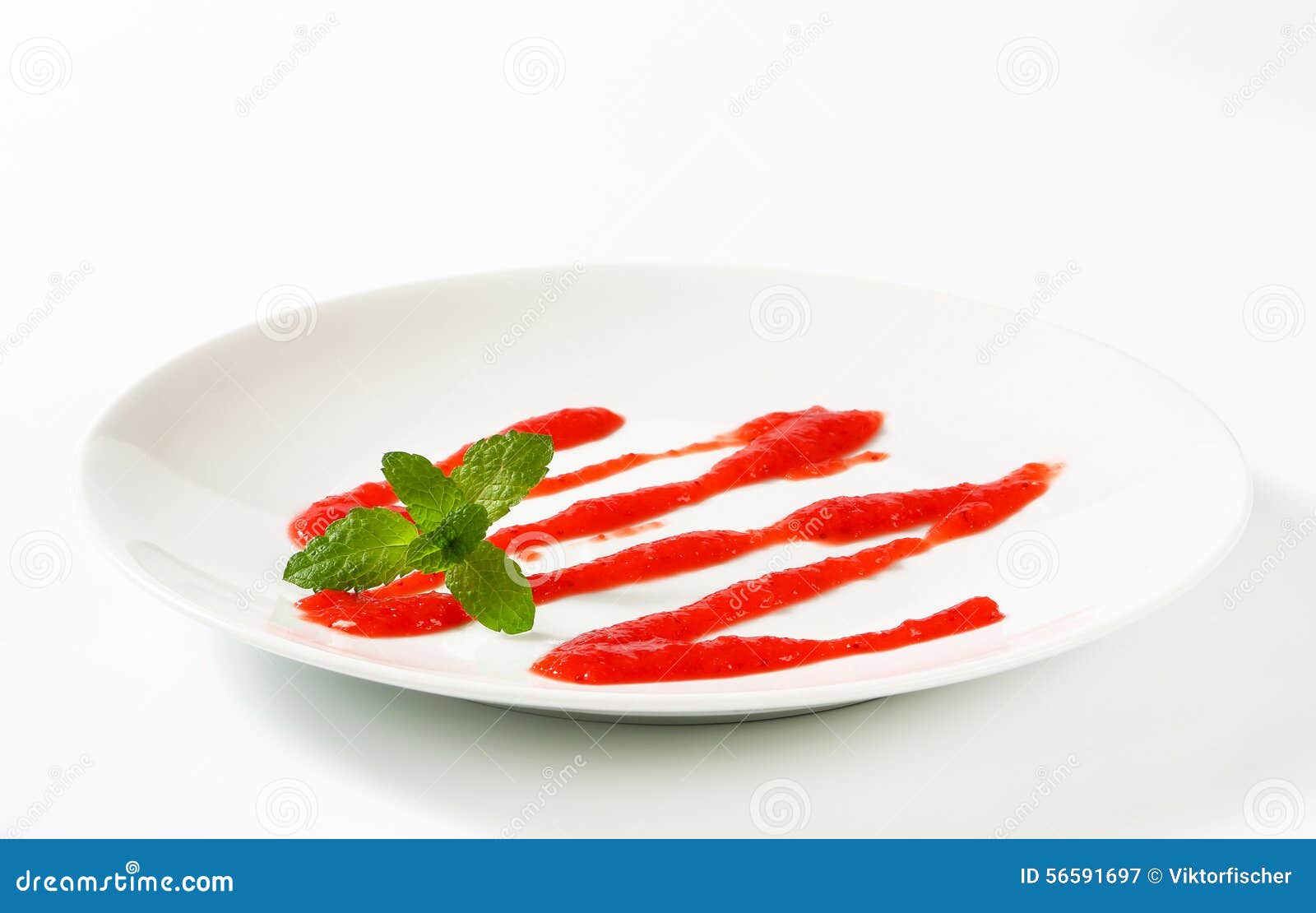 Strawberry drizzle sauce stock image. Image of sweet - 56591697
