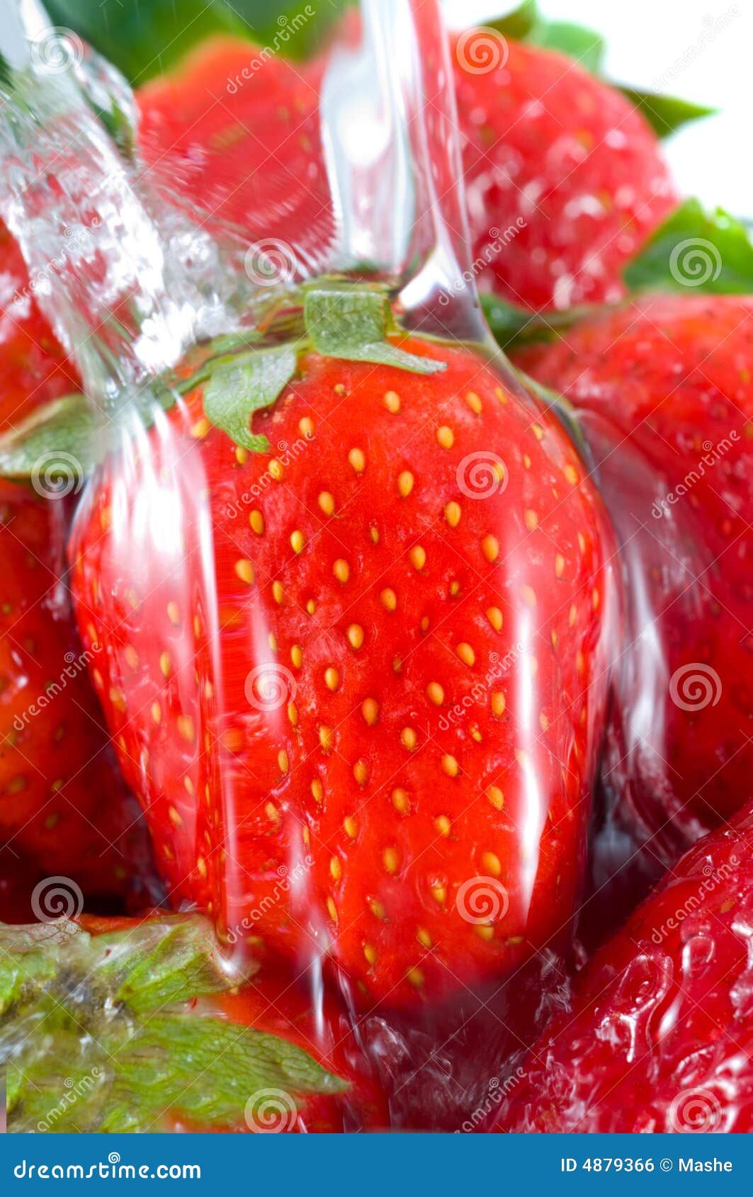 Strawberry falling stock photo. Image of falling, berry - 4879366