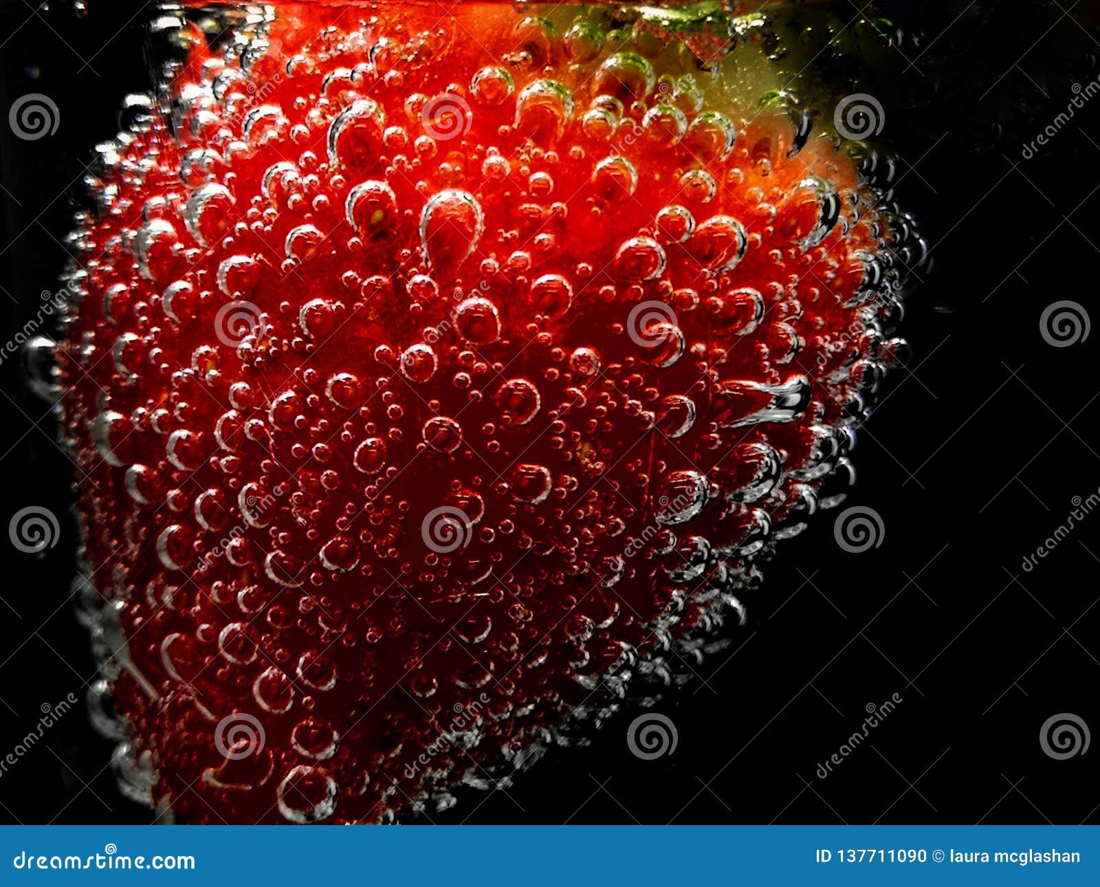 Strawberry stock photo. Image of strawberry, fruit, fizzy - 137711090