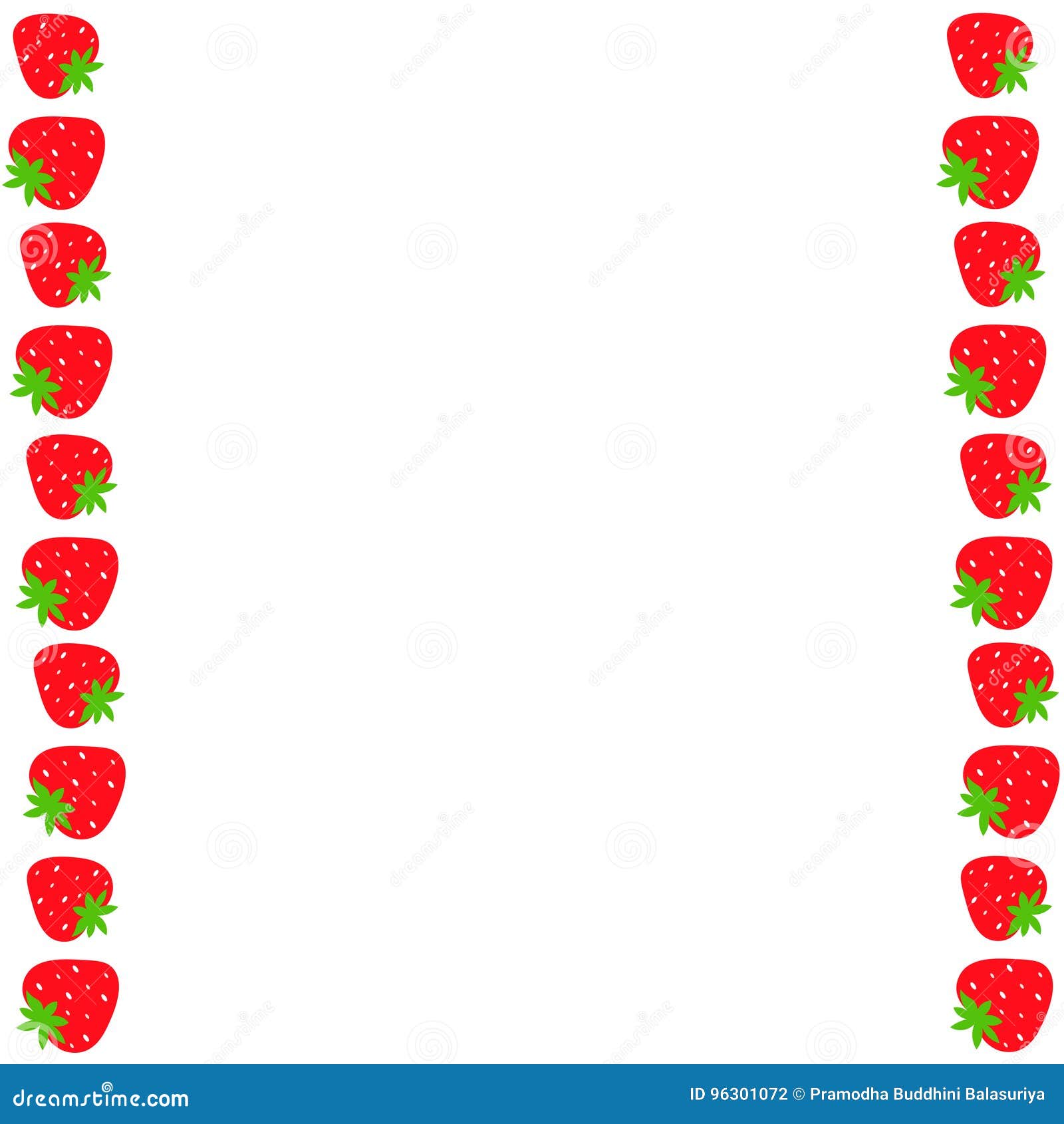 Strawberry frame design stock vector. Illustration of sweet - 96301072