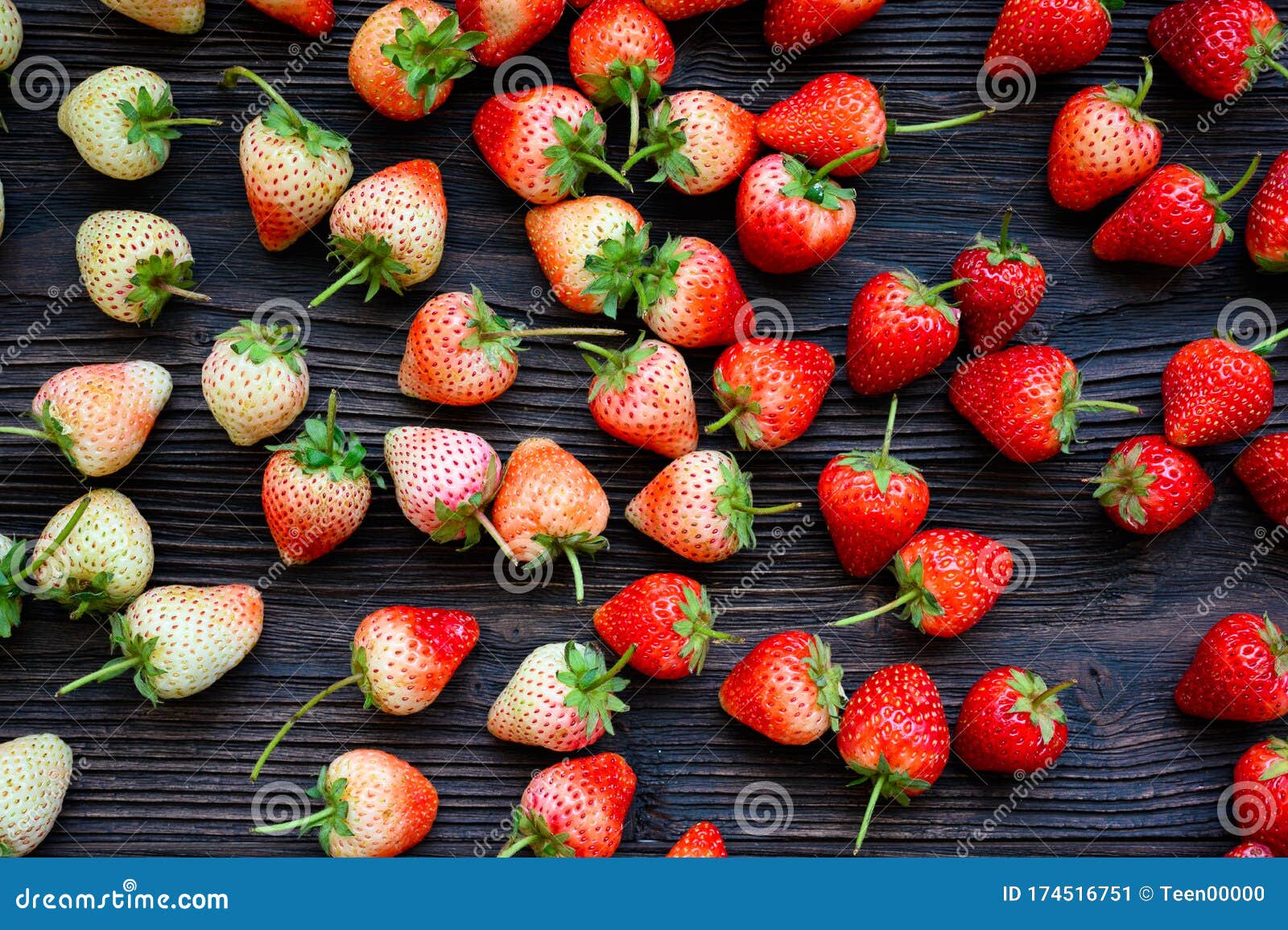 Strawberry. Fresh Organic Berries Macro. Fruit Background Stock Image ...
