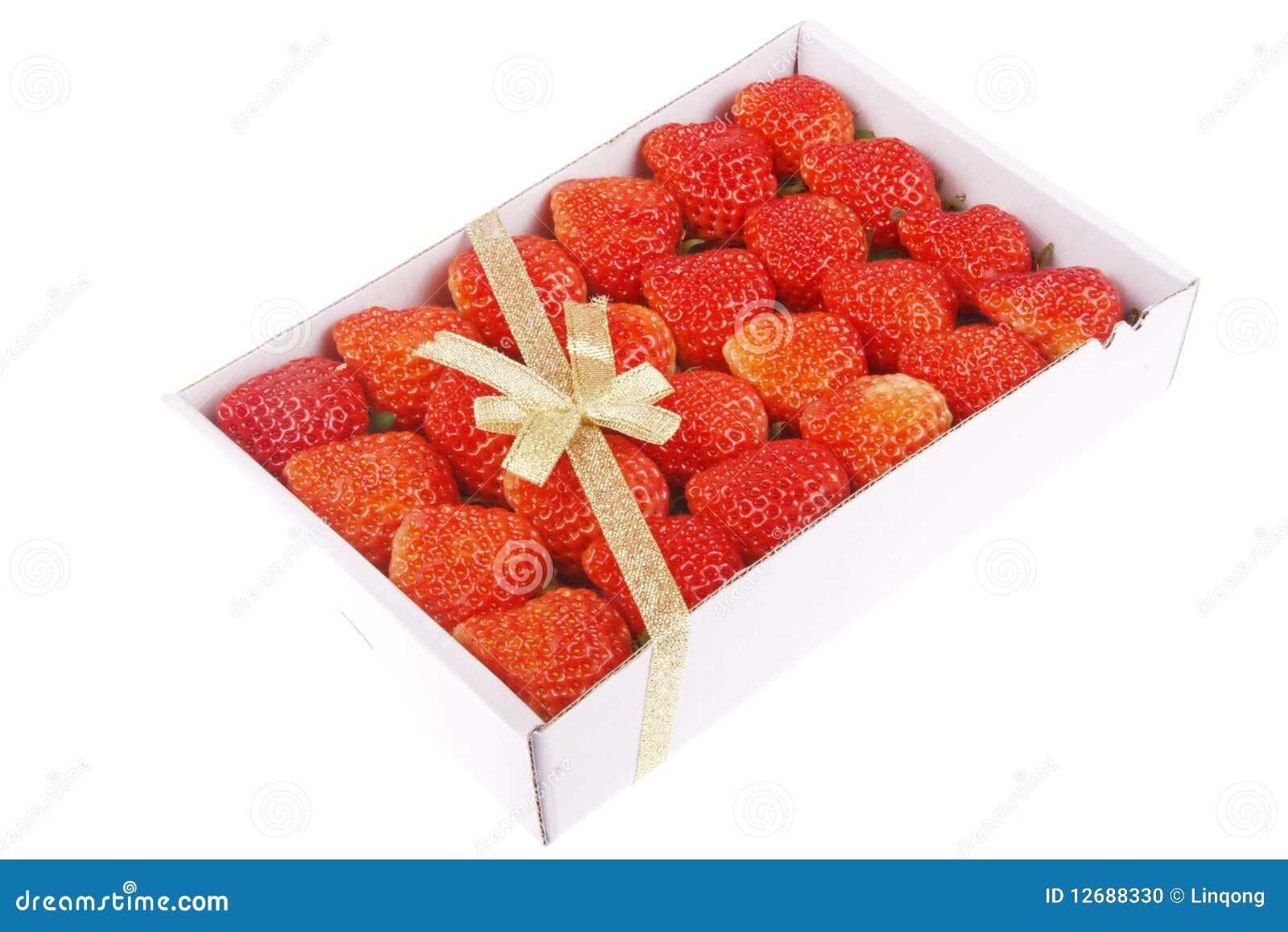 Strawberry gift stock photo. Image of fruity, fresh, delicious - 12688330