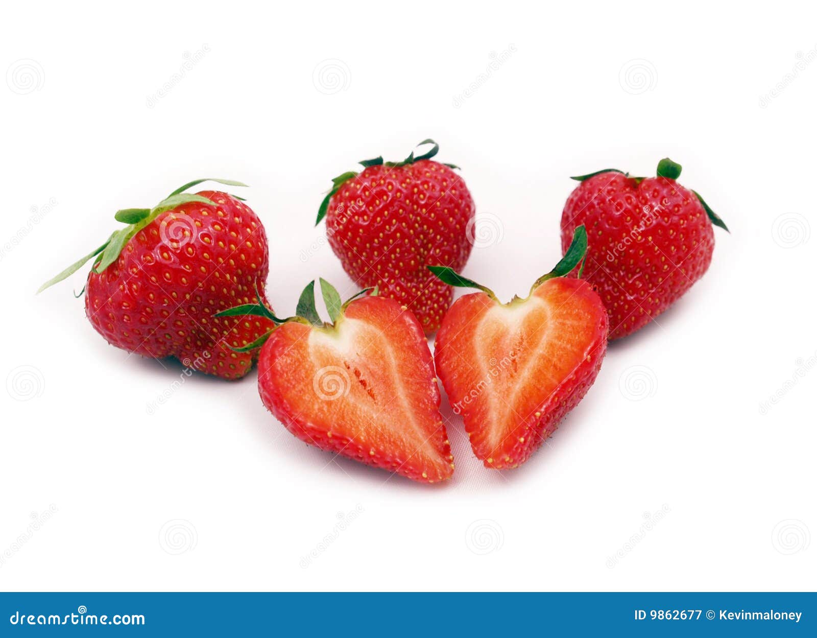 Strawberry heart-shape stock image. Image of beautiful - 9862677