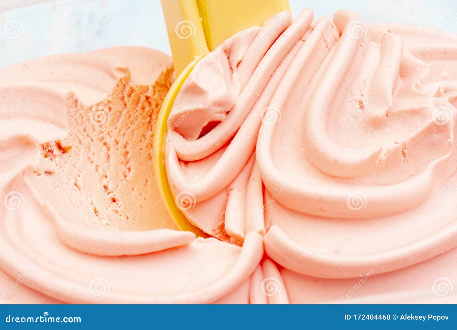 Strawberry Ice Cream TextureÑŽ Stock Photo - Image of tasty, color ...