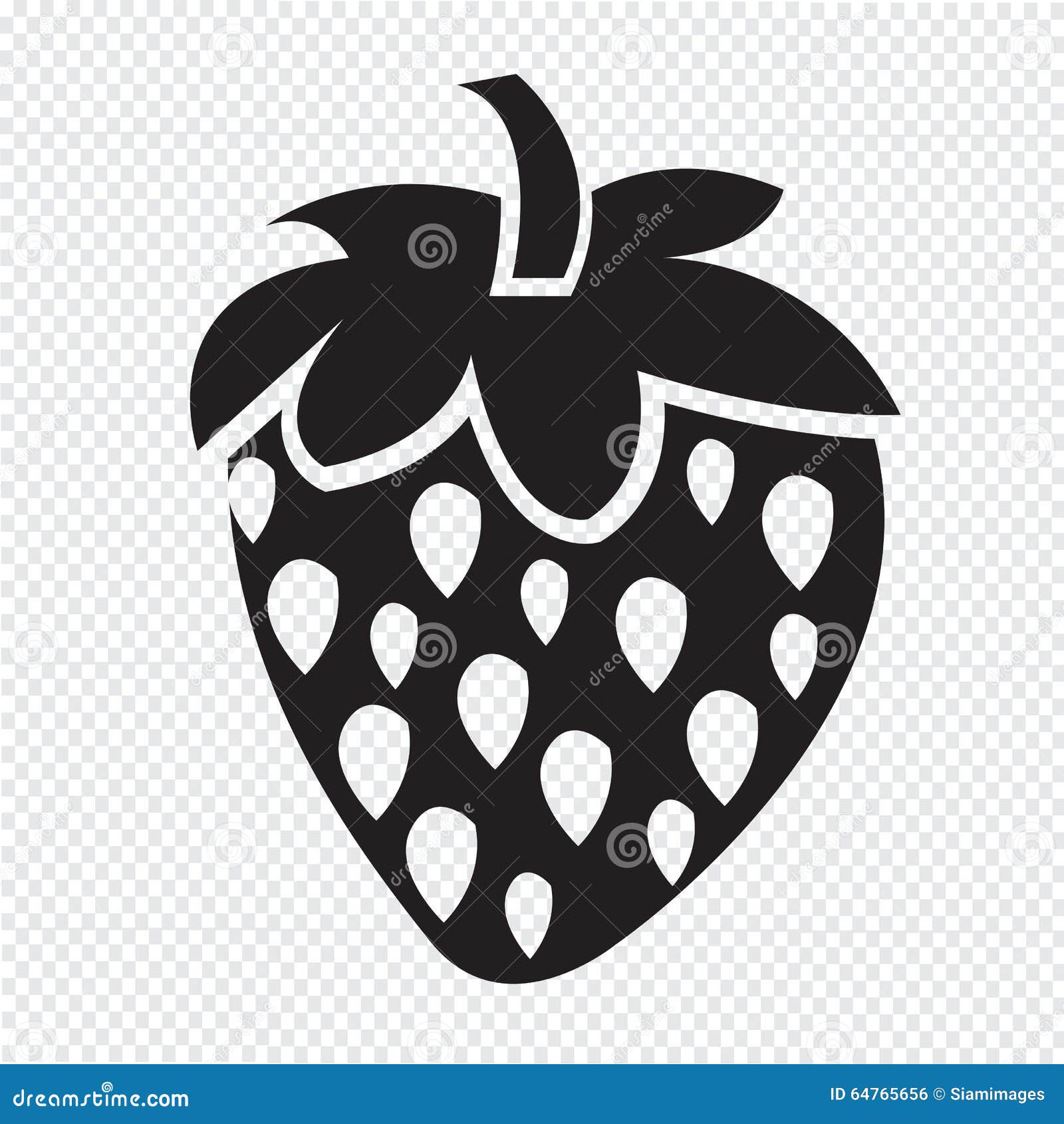 Strawberry Icon, Simple Design, Strawberry Icon Clip Art. Cartoon ...