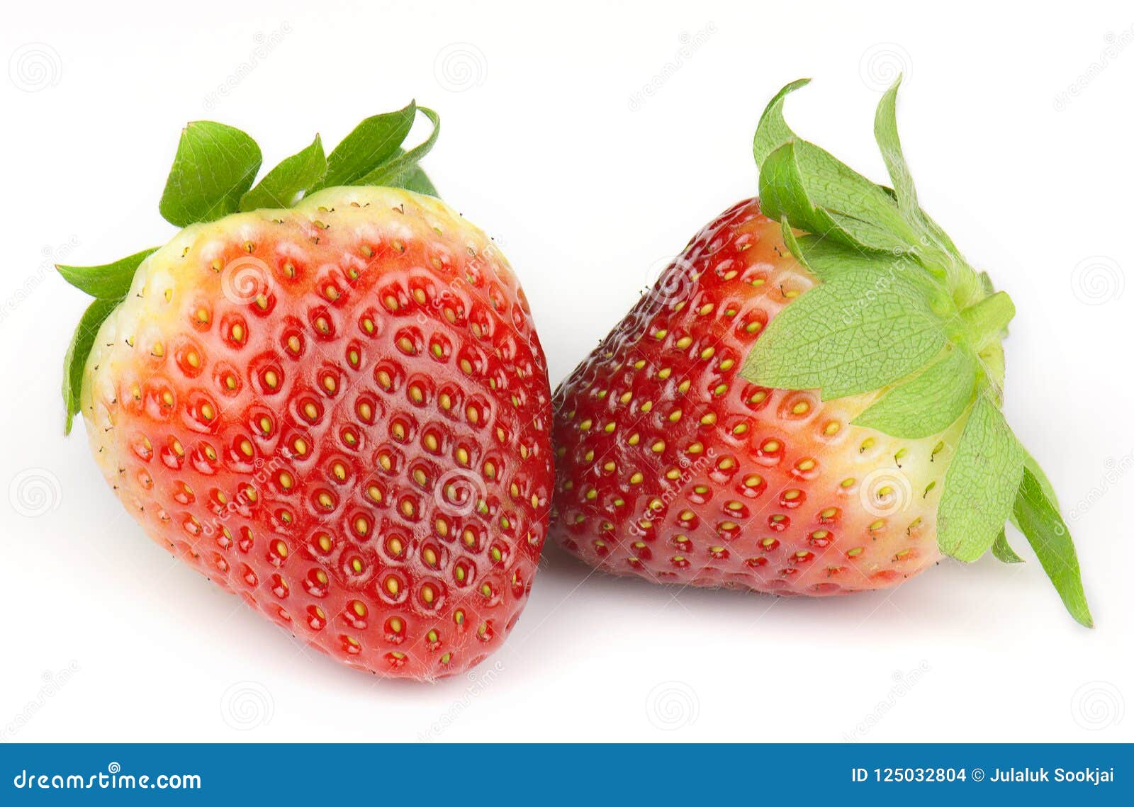 Fresh strawberry isolated stock photo. Image of fresh - 125032804