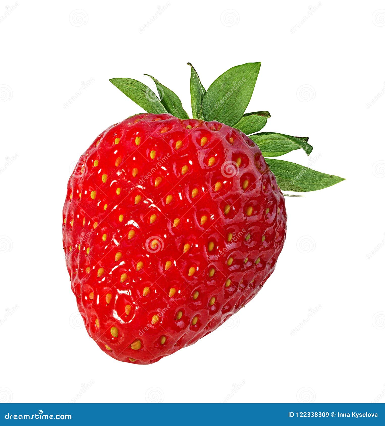Strawberry Isolated on White Stock Image - Image of strawberry, healthy ...