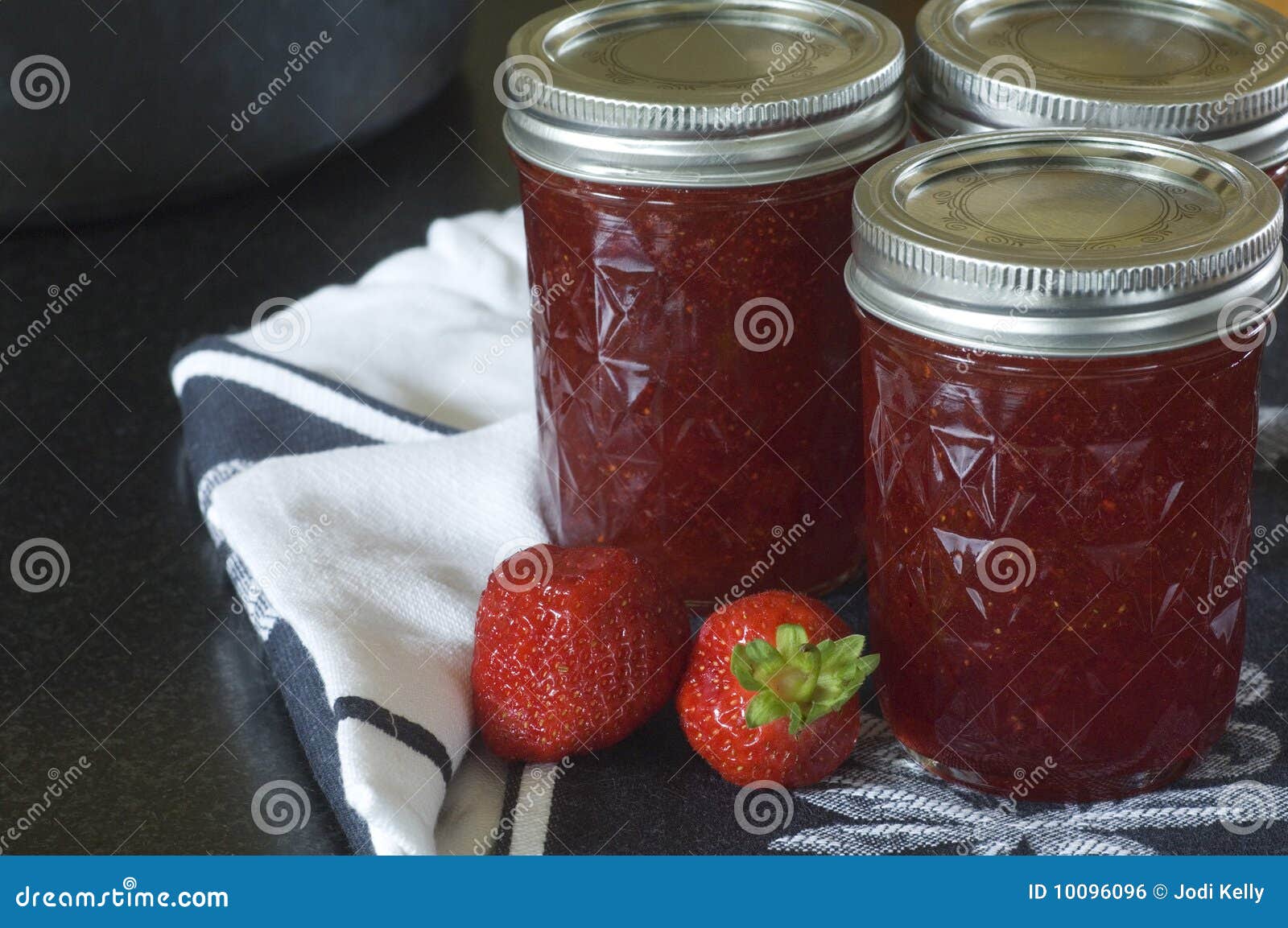Strawberry Jam stock photo. Image of preserving, dripping - 10096096