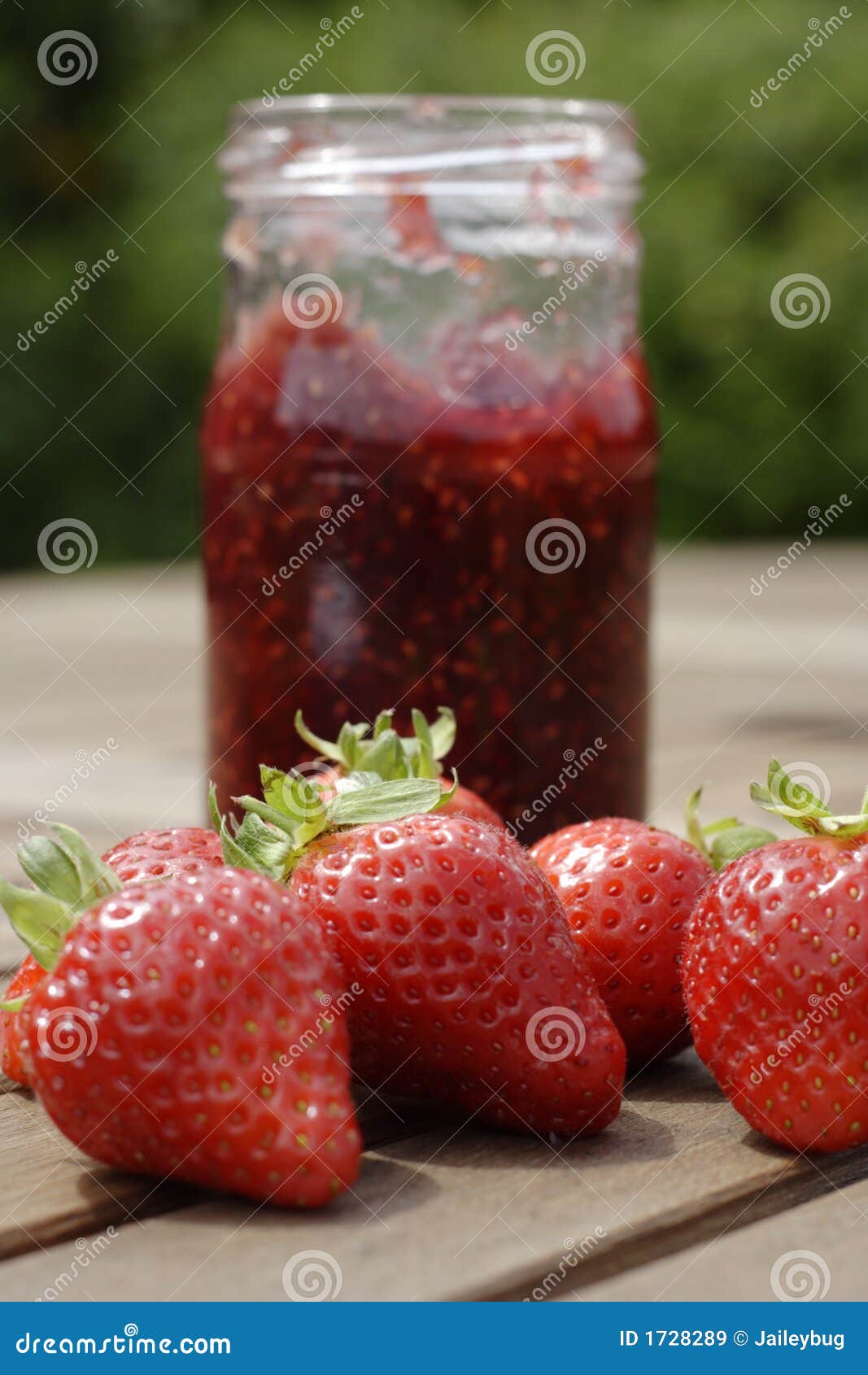 Strawberry jam stock image. Image of delicious, taste - 1728289