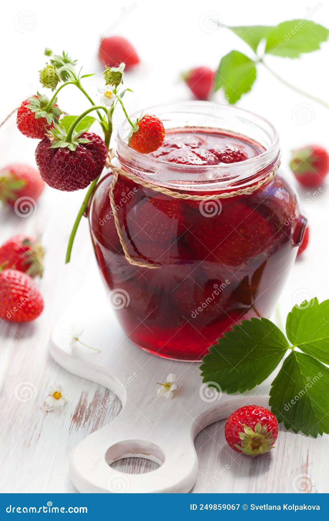 Strawberry jam stock image. Image of tasty, sweet, selective - 249859067