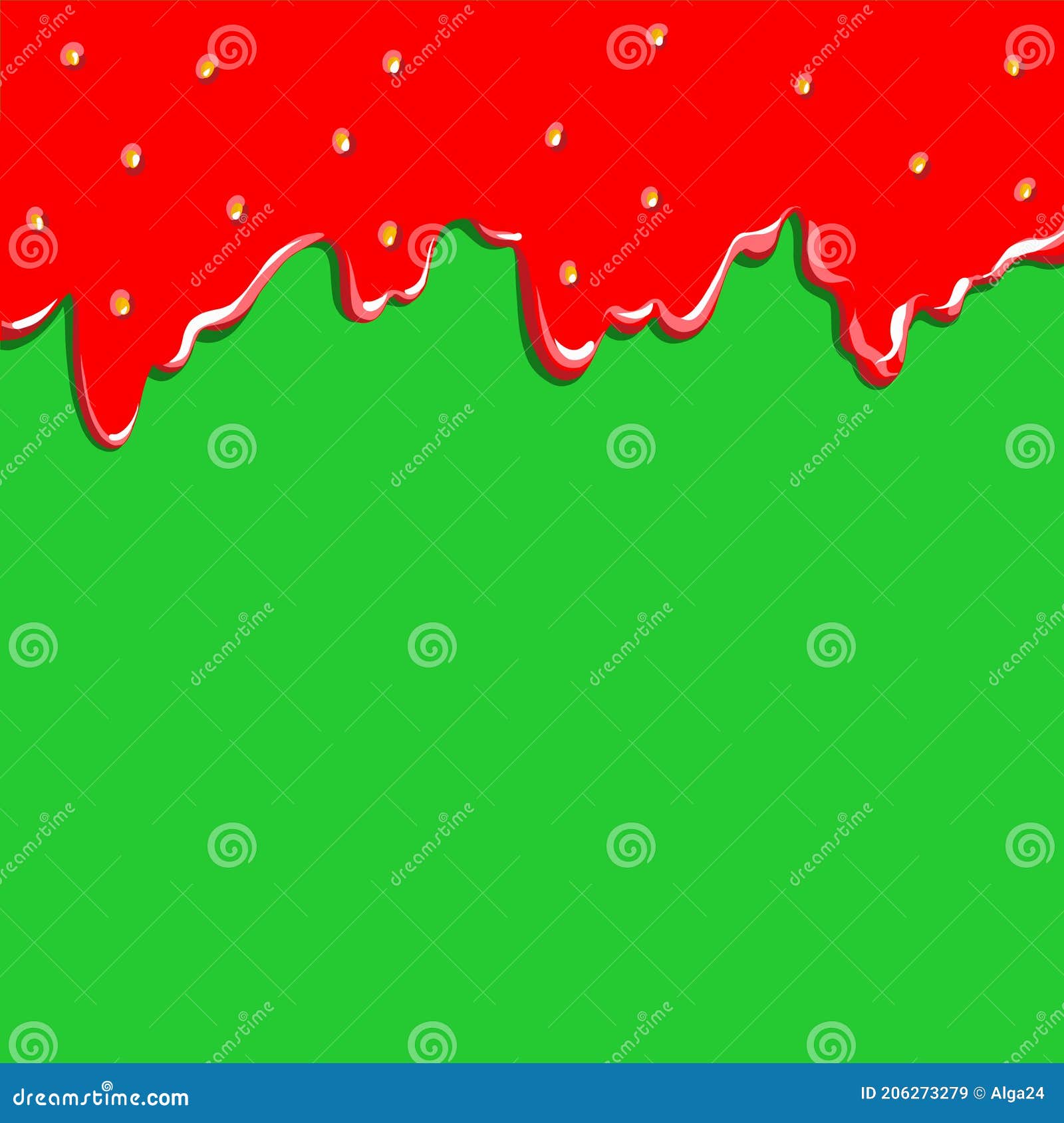 Strawberry Jam Texture Background . Flowing Syrup. Stock Vector ...