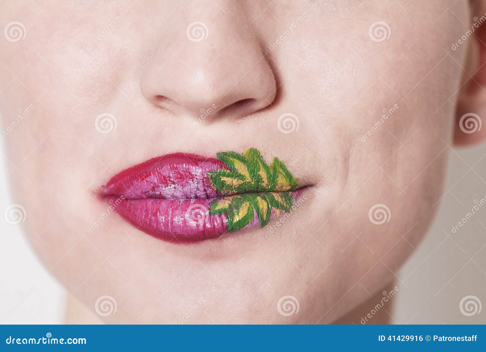 Strawberry, Lips And Tongue Royalty-Free Stock Photography ...