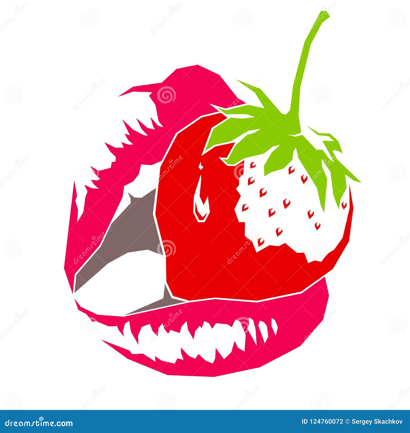 Strawberry_lips_vector иллюстрация вектора. иллюстрации насчитывающей ...