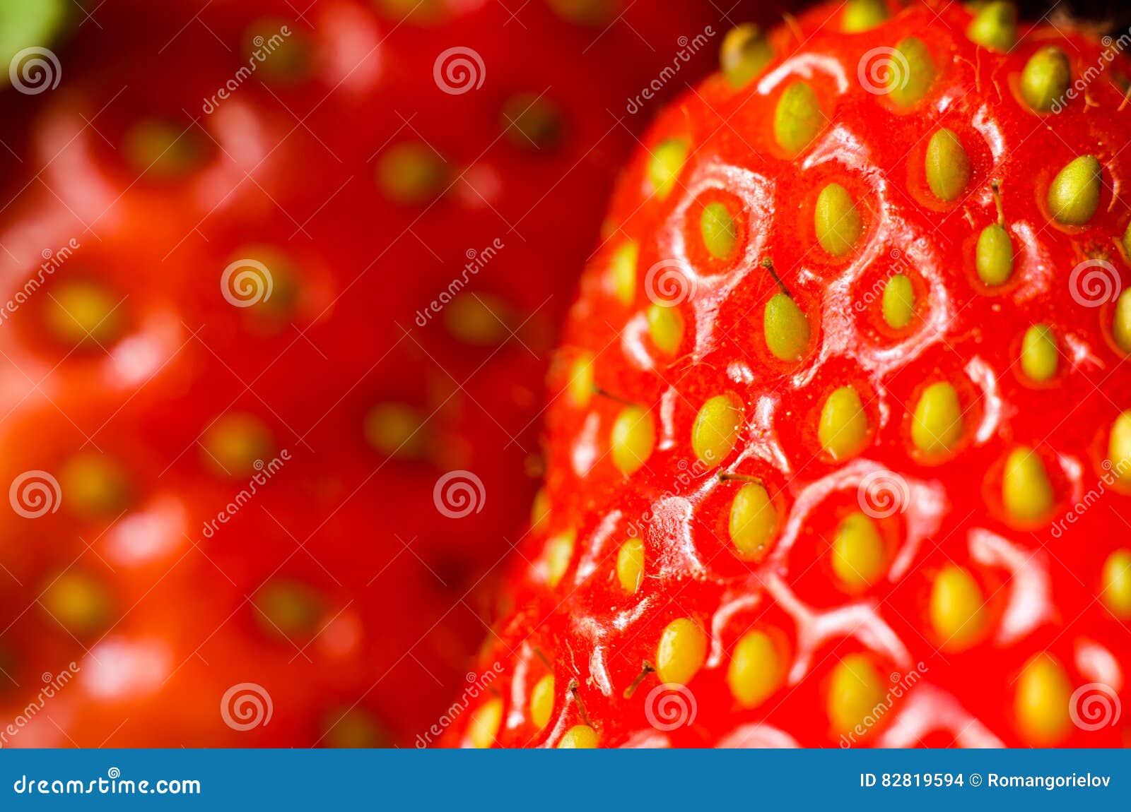 Strawberry macro stock photo. Image of refreshment, agriculture - 82819594
