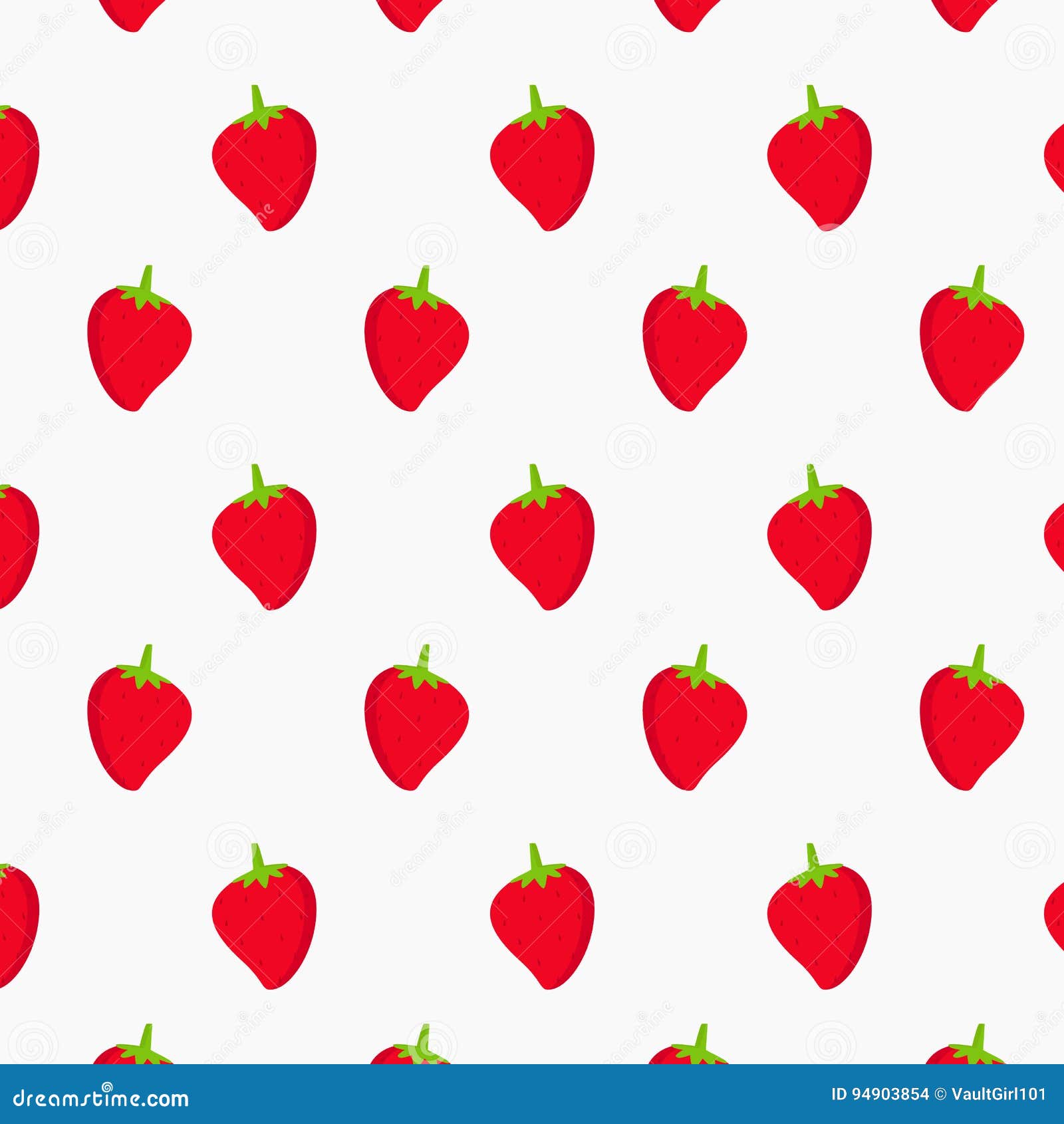 Strawberry Pattern Design stock vector. Illustration of fresh - 94903854