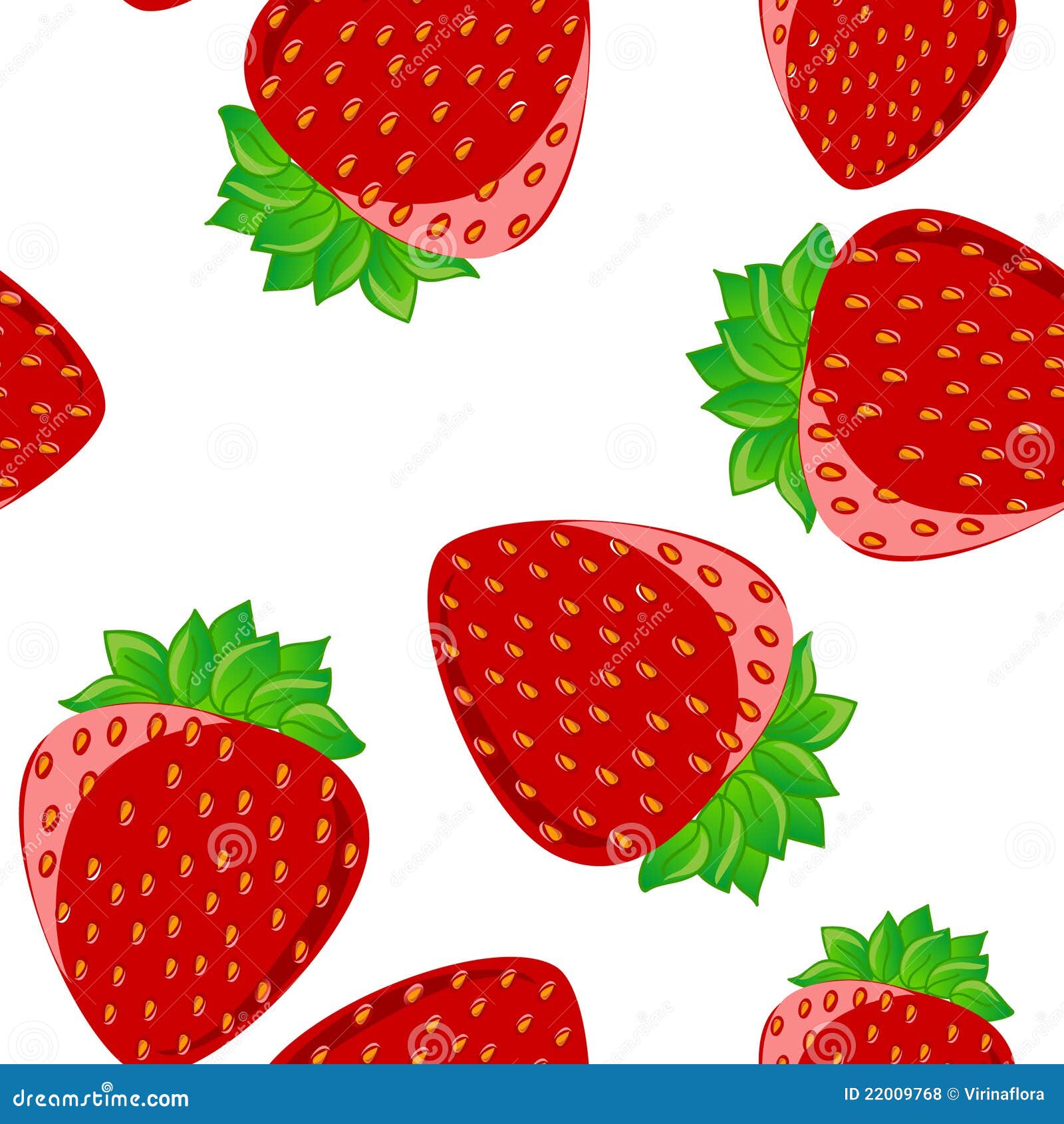 Strawberry Pattern Stock Photography | CartoonDealer.com #27177800