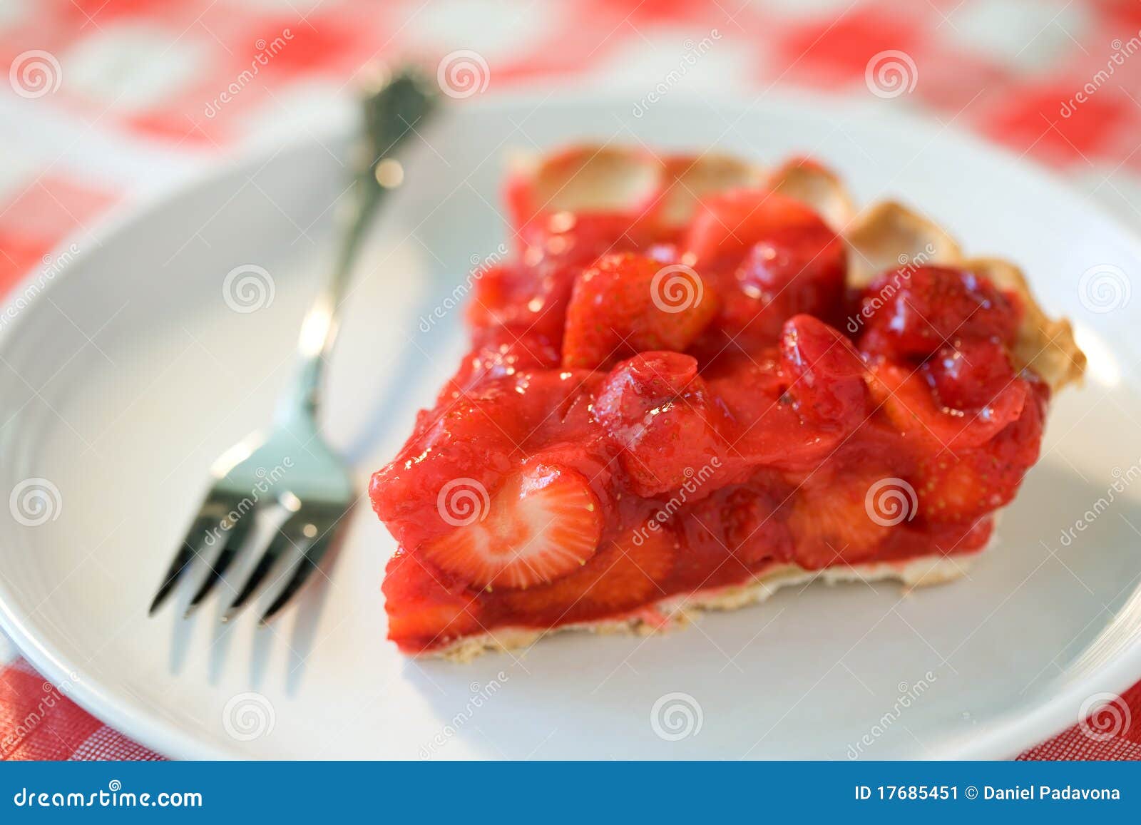 Strawberry Pie Slice stock image. Image of holiday, slice - 17685451
