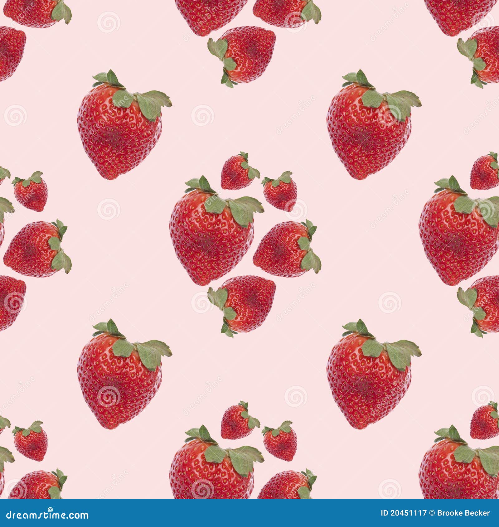Strawberry Seamless Background Pattern Stock Image - Image of montage ...
