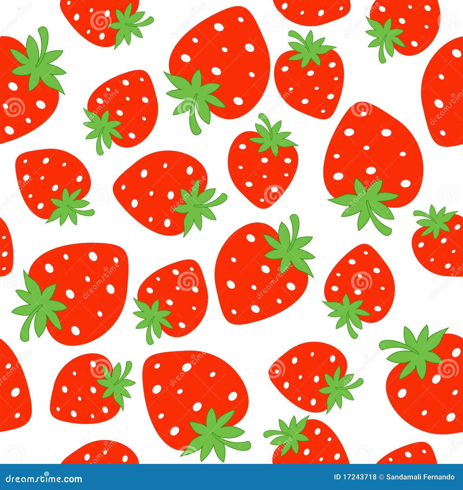 Strawberry Seamless Pattern Stock Vector - Illustration of carved ...