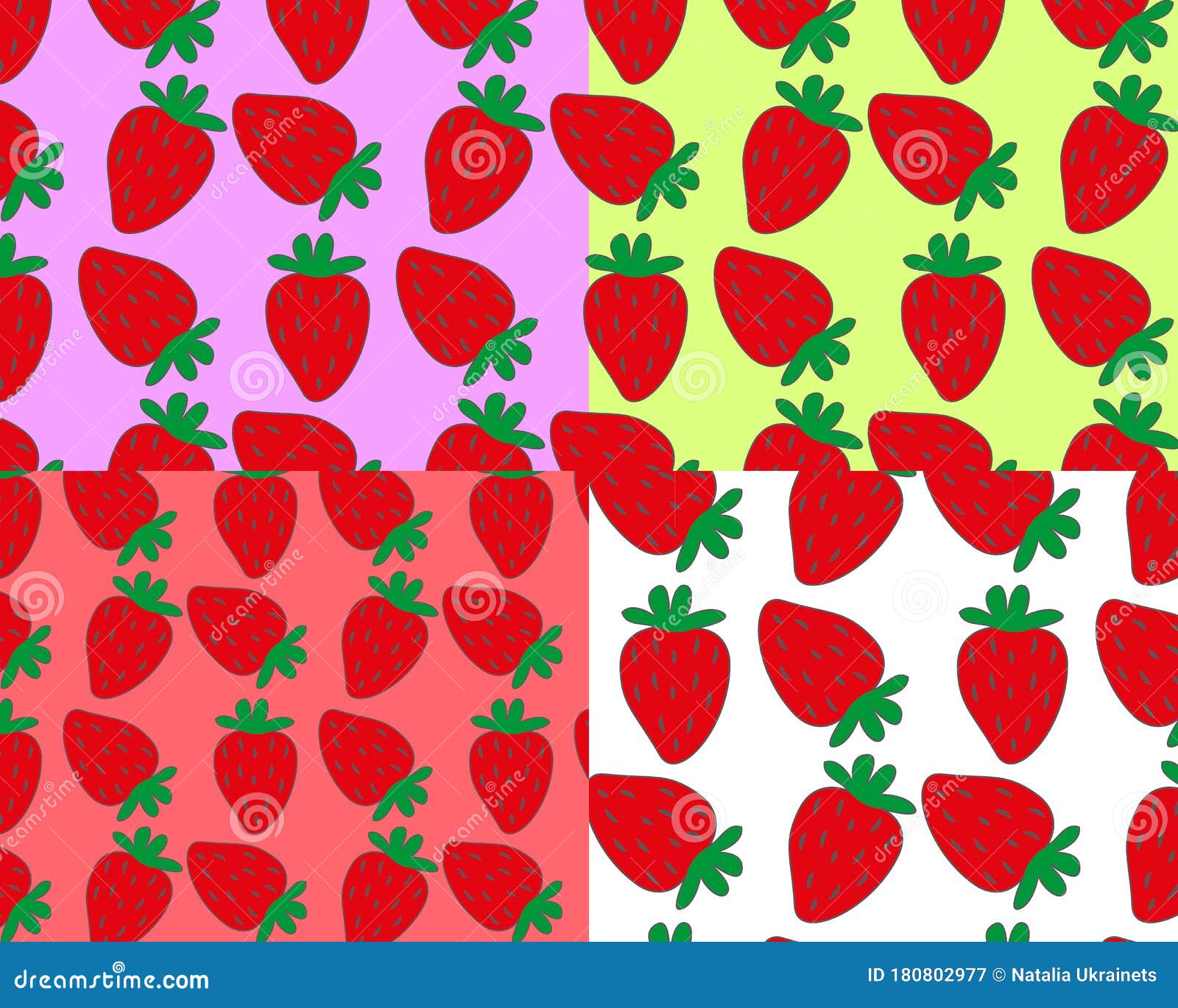Strawberry backgrounds stock vector. Illustration of abstract - 180802977