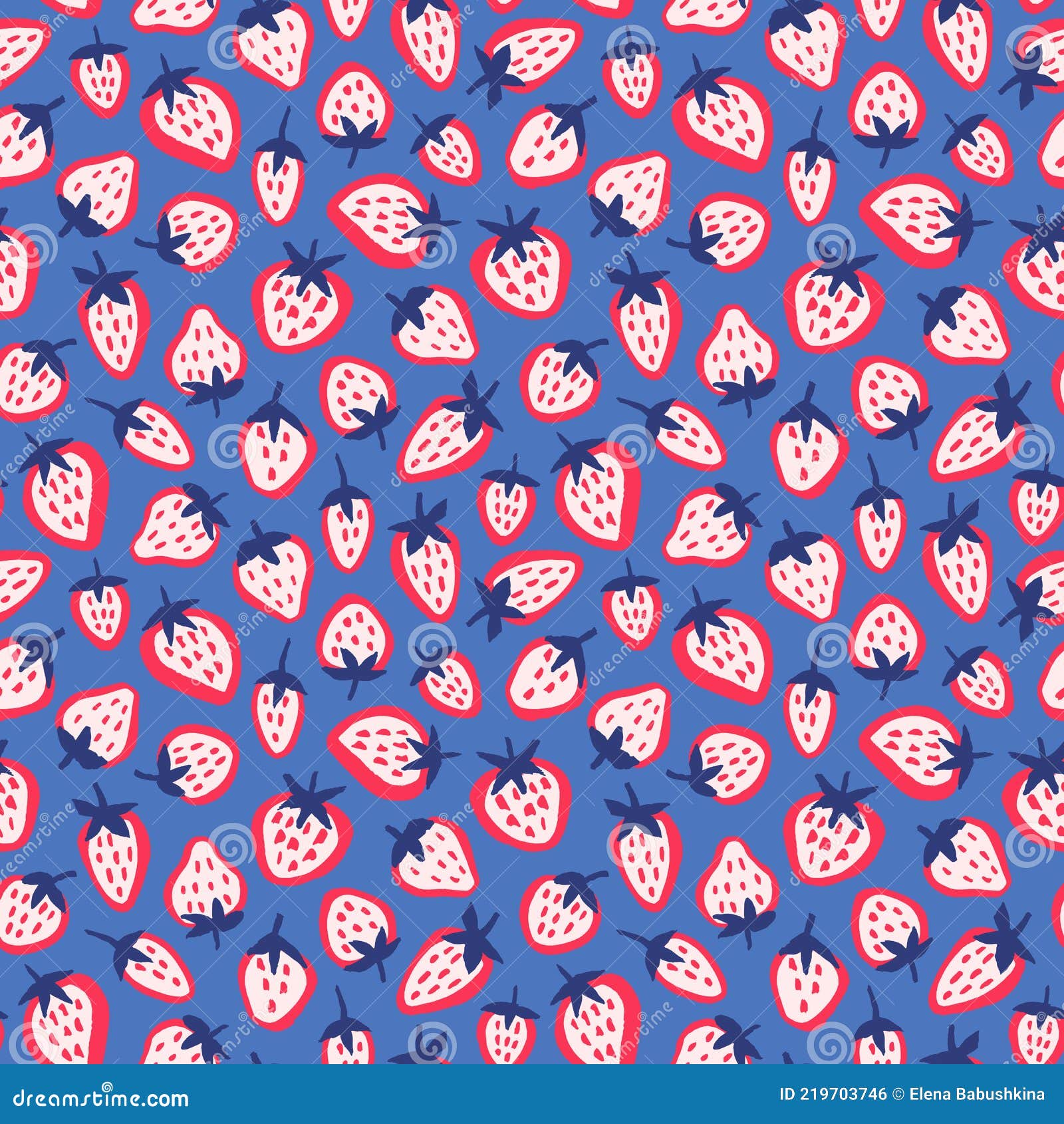 Bright Berry Pattern Vector Illustration | CartoonDealer.com #147536780