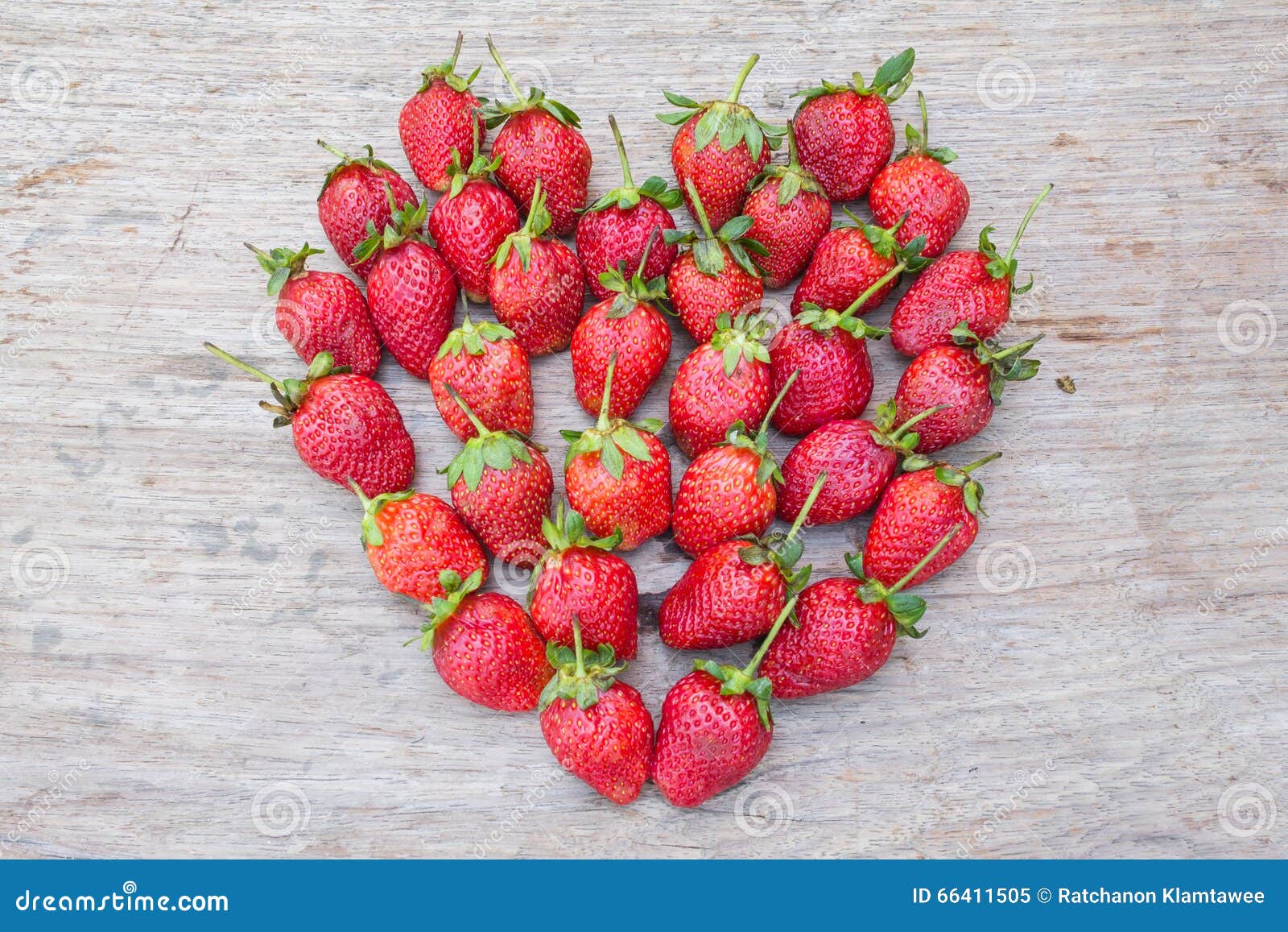 Strawberry Shape As Heart Royalty-Free Stock Photo | CartoonDealer.com ...