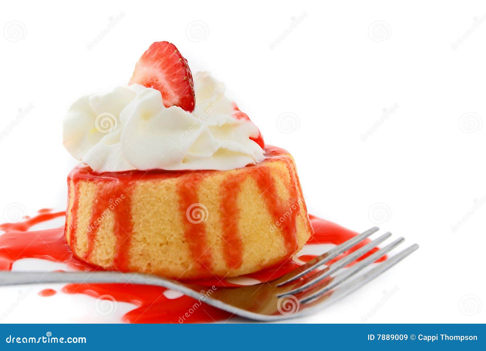Strawberry Shortcake Dessert Stock Image - Image of strawberry, food ...