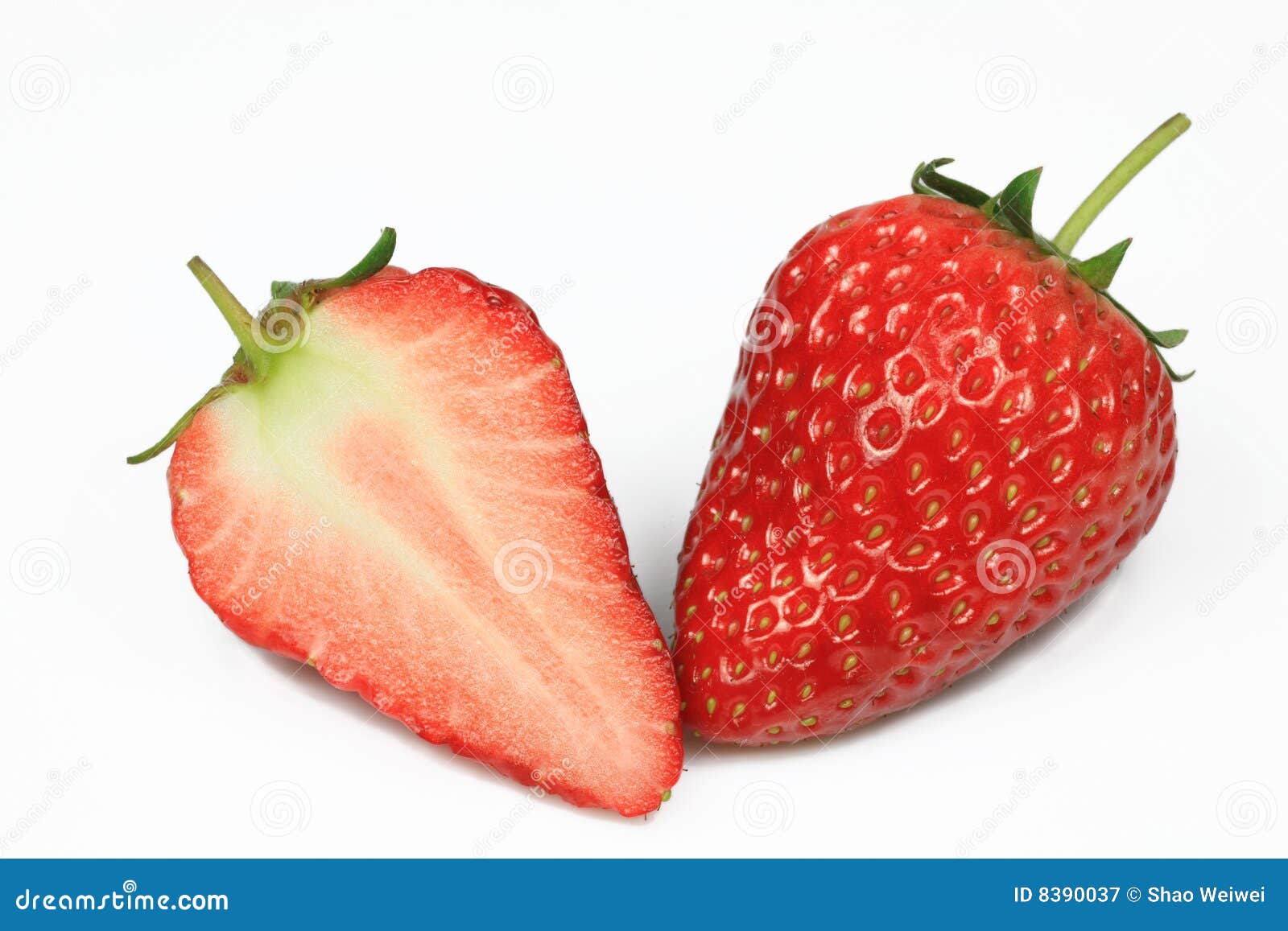 Strawberry with Slice stock image. Image of ripe, food - 8390037