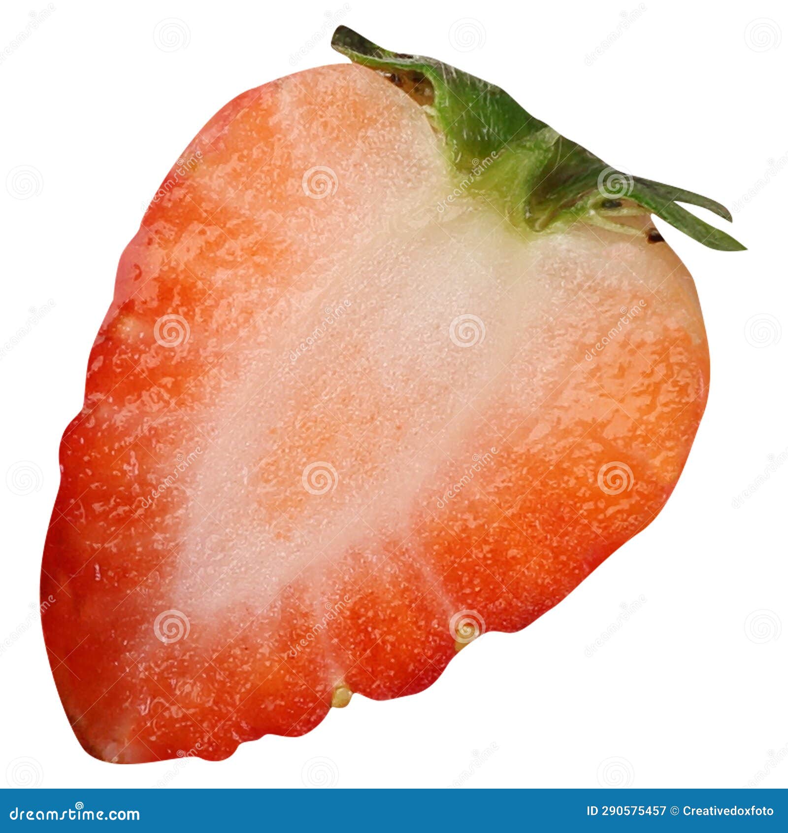 Strawberry slice stock image. Image of delicious, healthy - 290575457