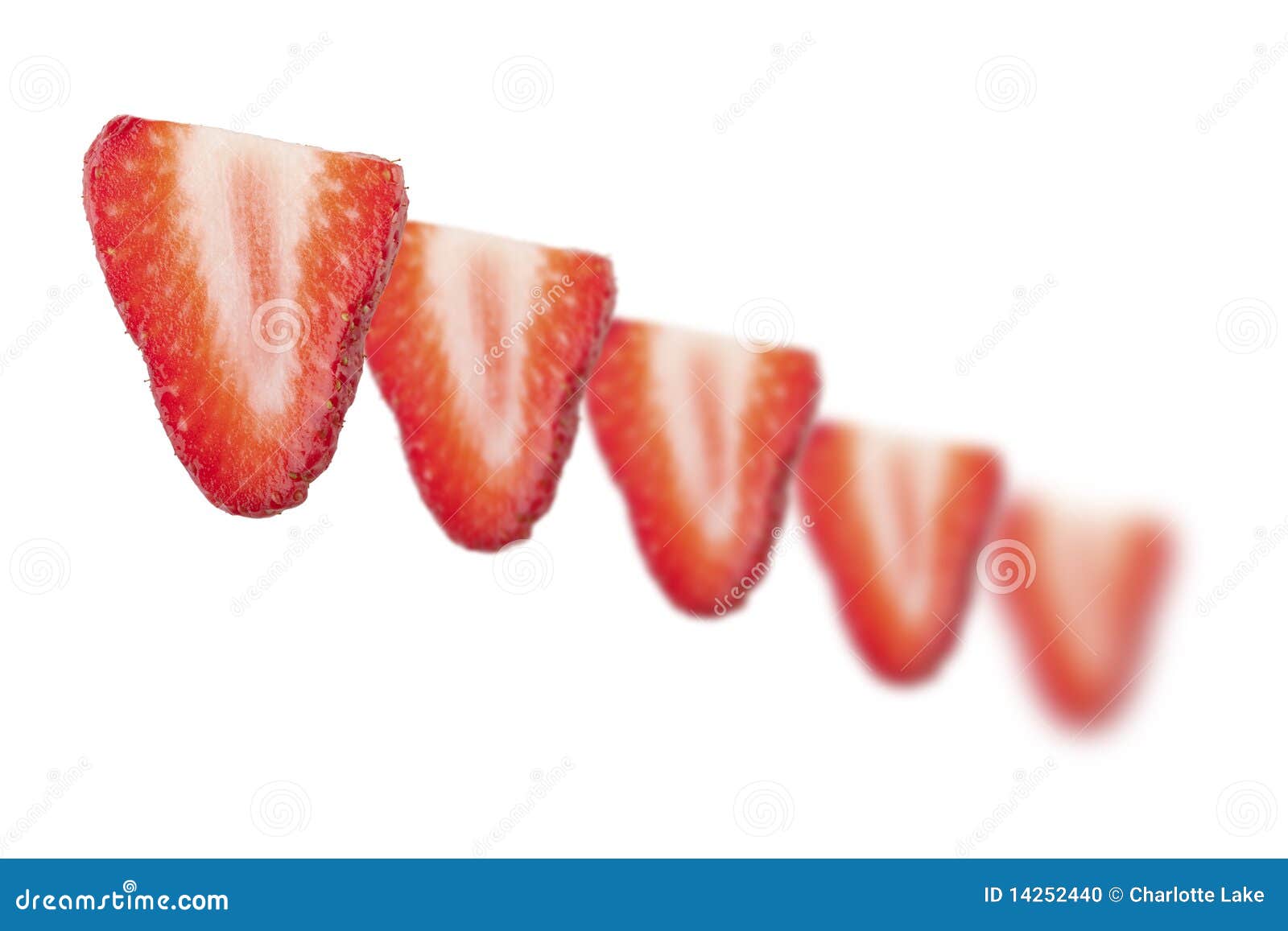 Strawberry Slices stock photo. Image of delicious, slice - 14252440