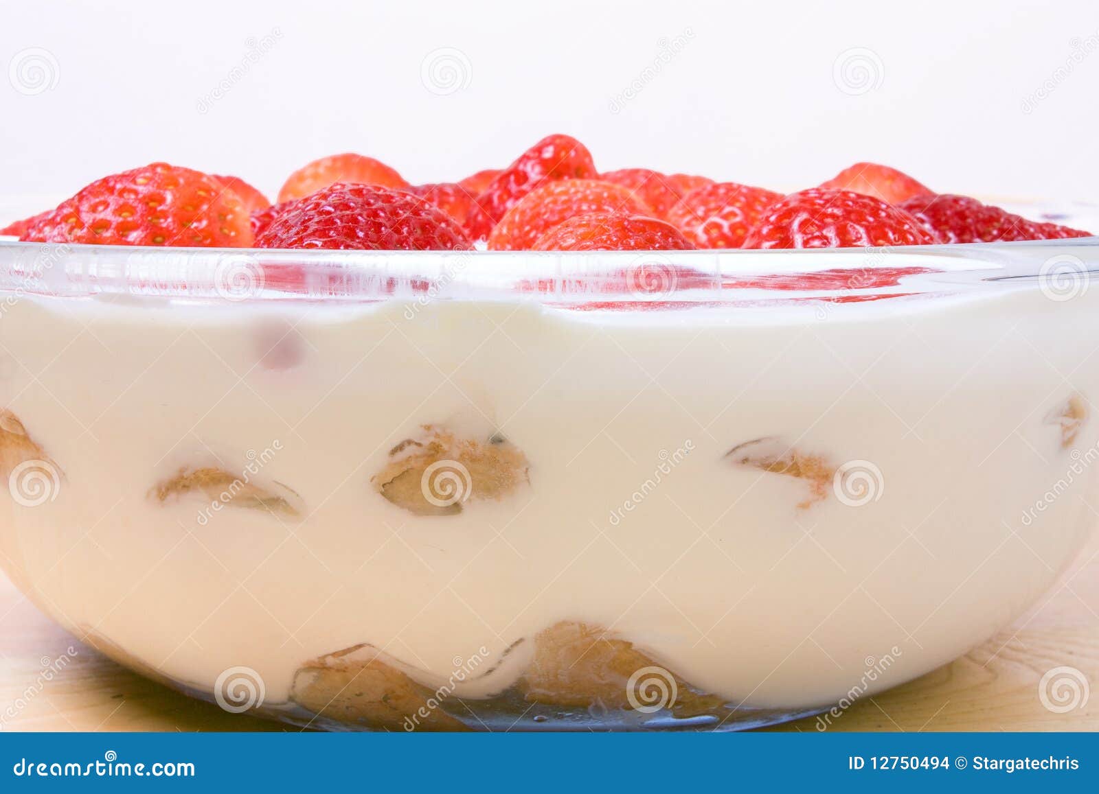Strawberry Slovak Desert stock photo. Image of vibrant - 12750494