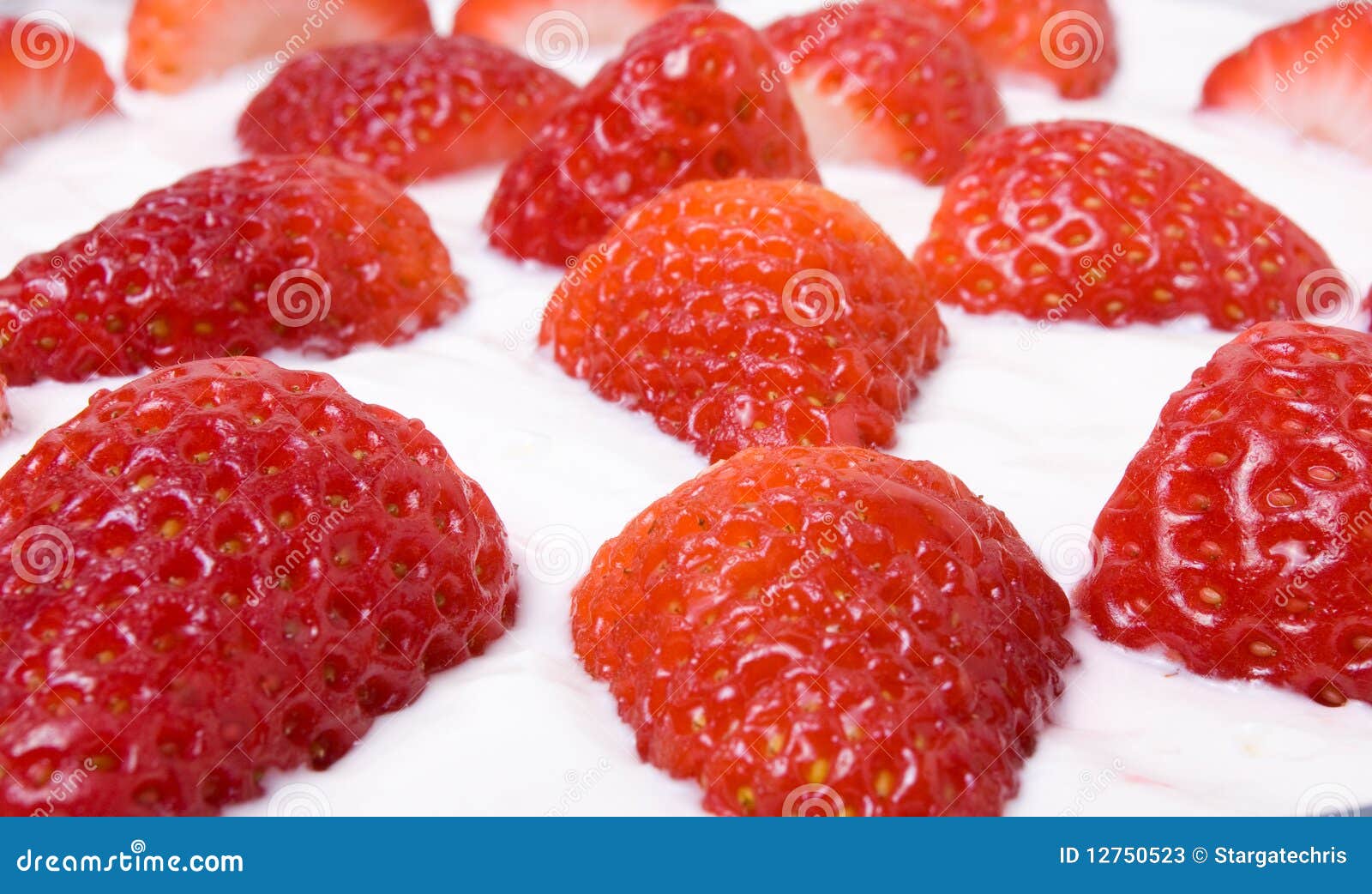 Strawberry Slovak Desert Stock Photography | CartoonDealer.com #12750494