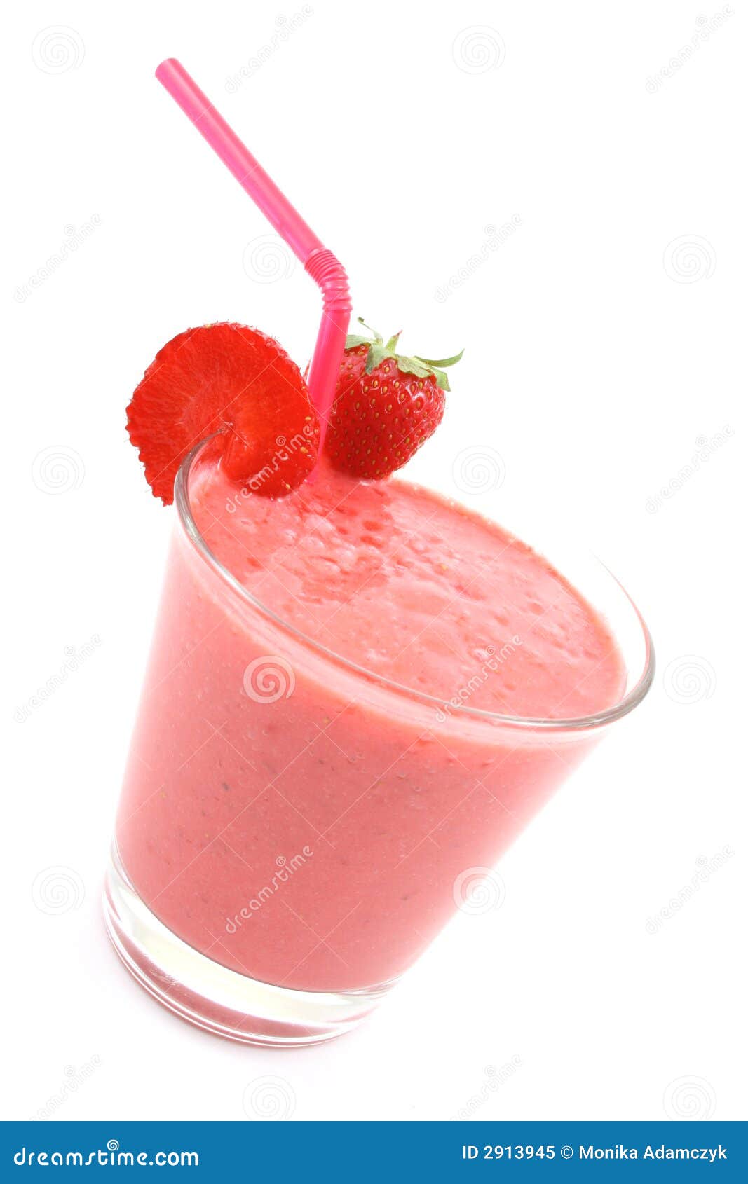 Strawberry smoothie stock image. Image of snack, berry - 2913945