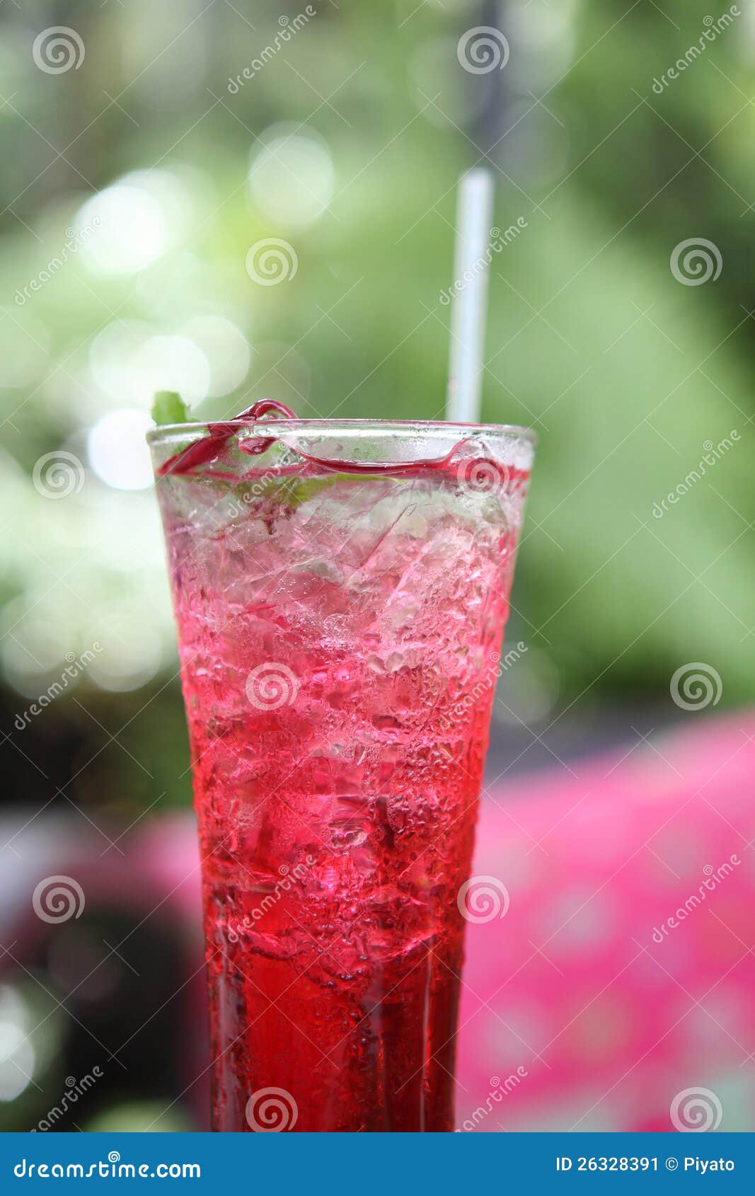 Strawberry soda stock image. Image of fresh, cool, closeup - 26328391