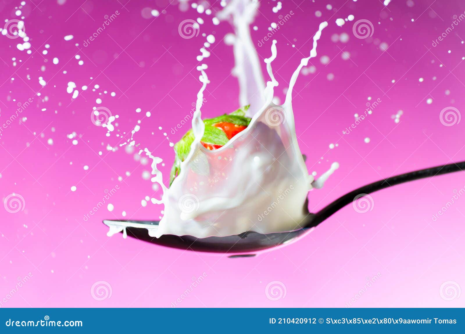 Strawberry splash stock photo. Image of liquid, background - 210420912