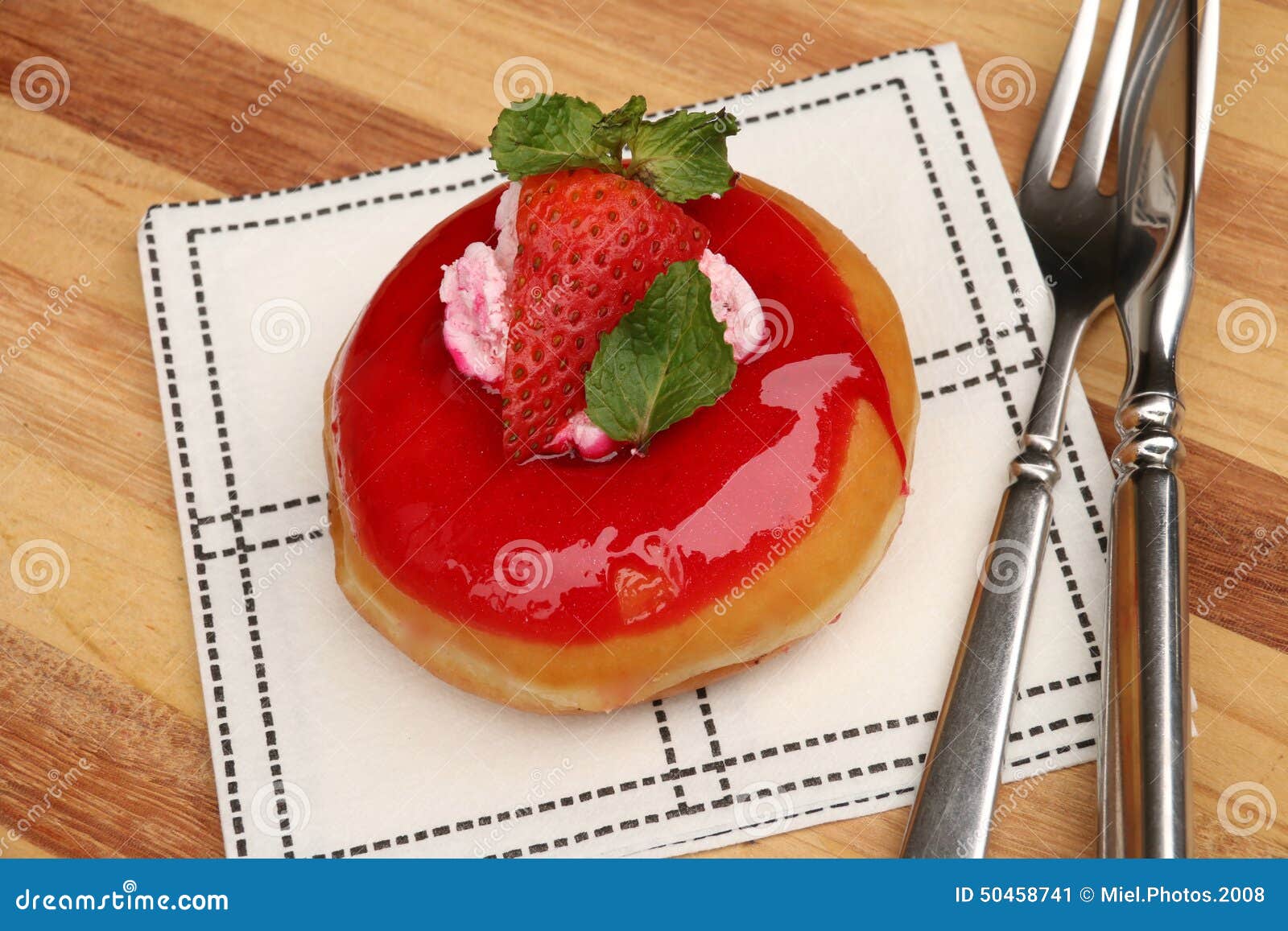 Strawberry Sweetie stock image. Image of glaze, food - 50458741