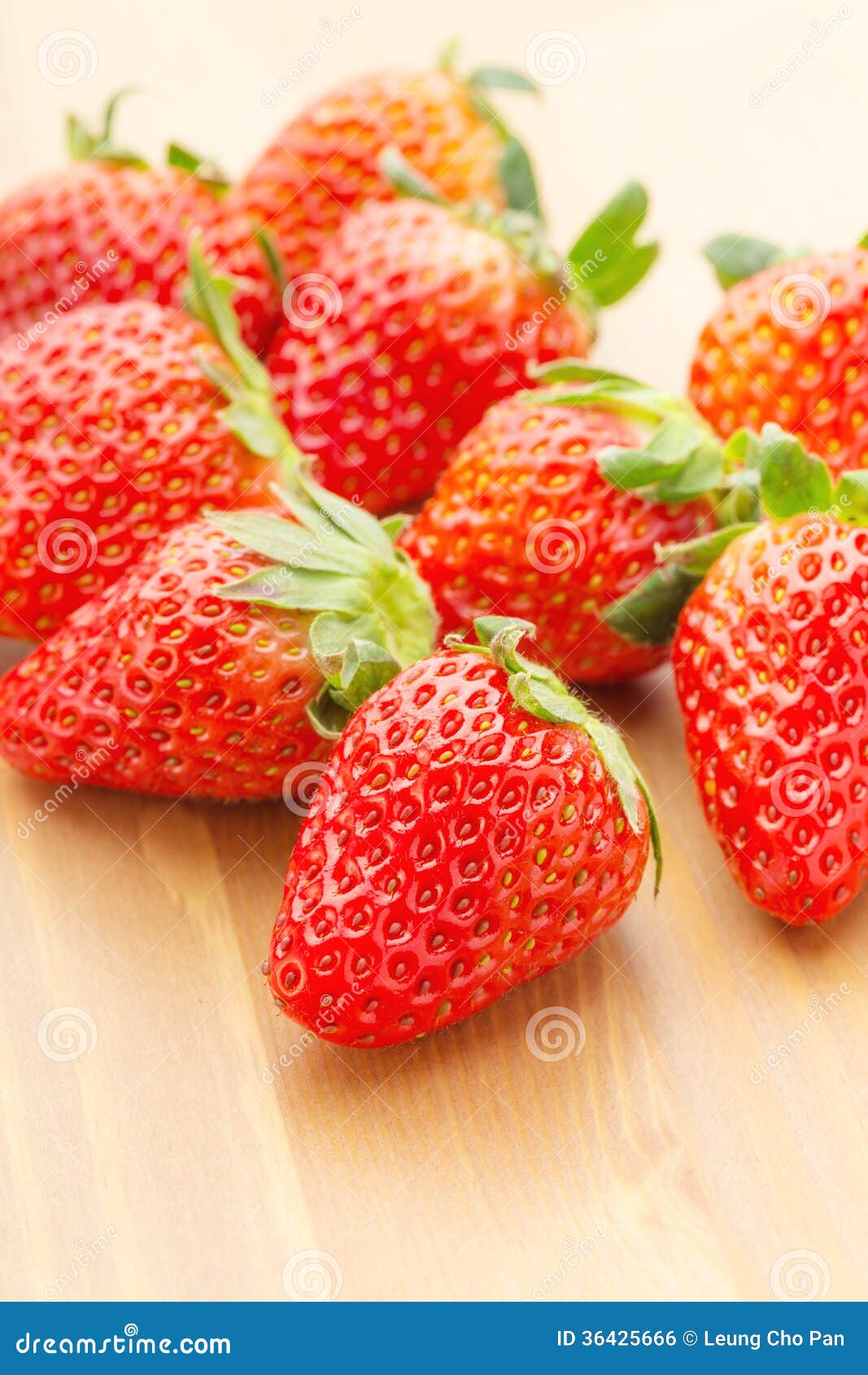 Strawberry on the table stock photo. Image of japan, wooded - 36425666