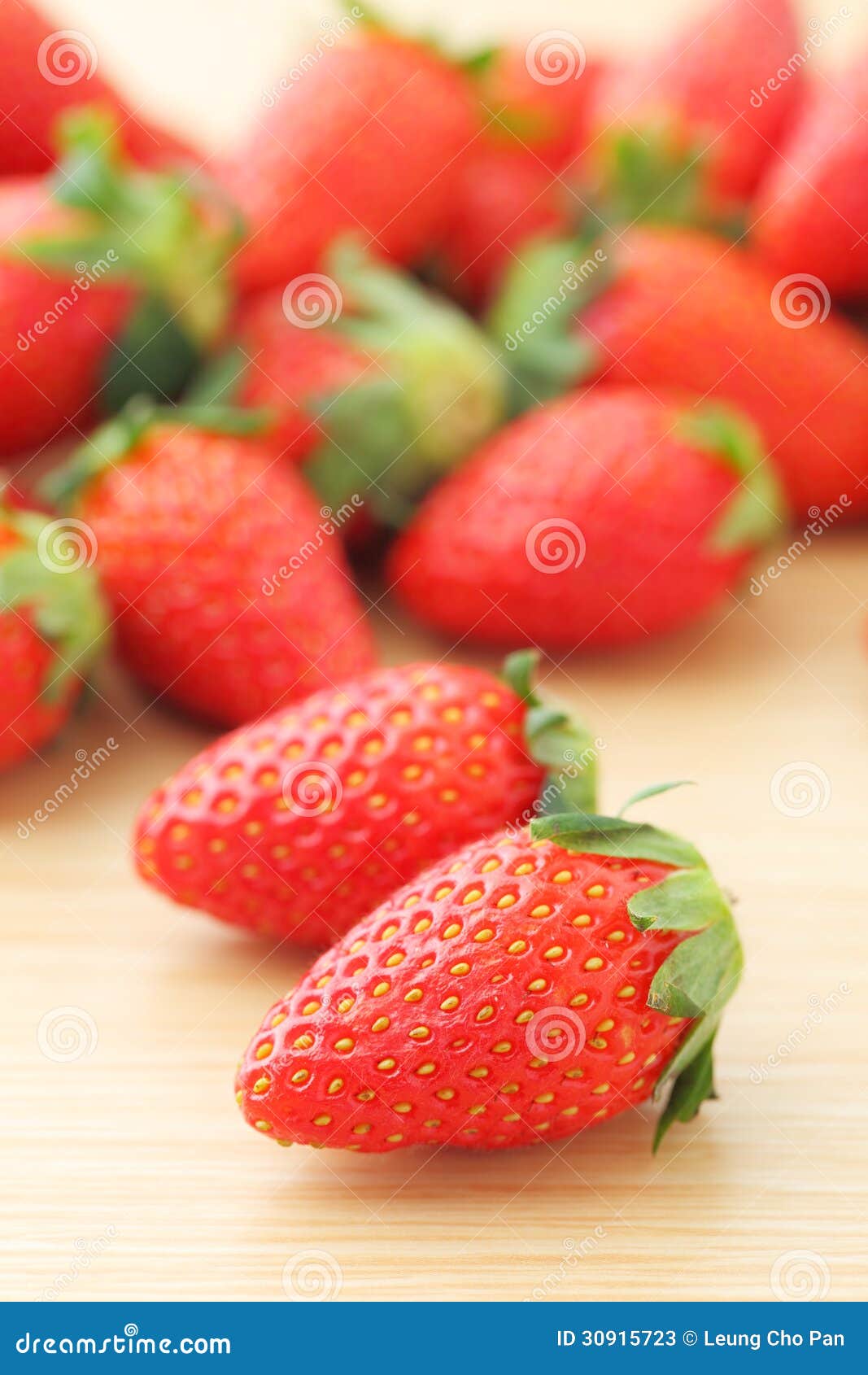 Strawberry on table stock image. Image of freshness, snack - 30915723