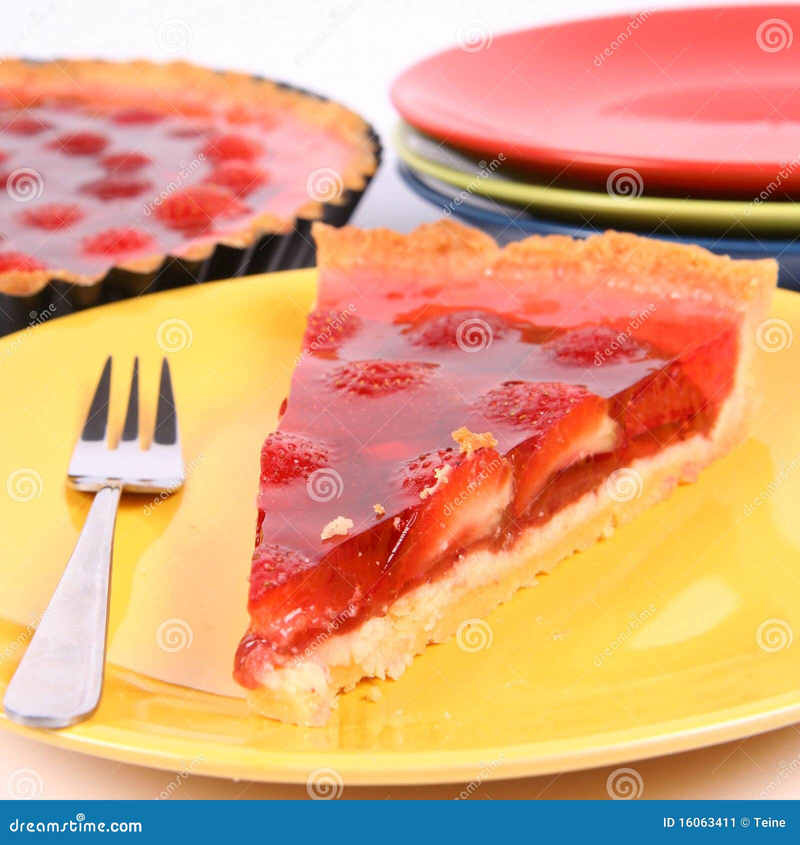 Strawberry Tart stock image. Image of carbohydrates, party - 16063411