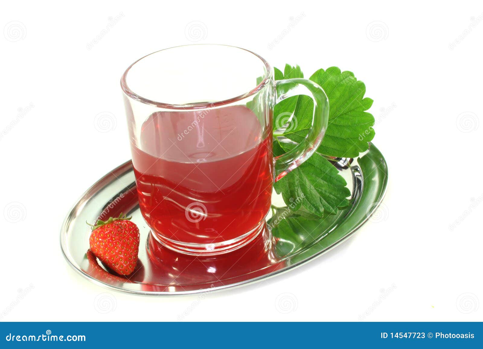 Strawberry tea stock image. Image of warm, herbal, white - 14547723