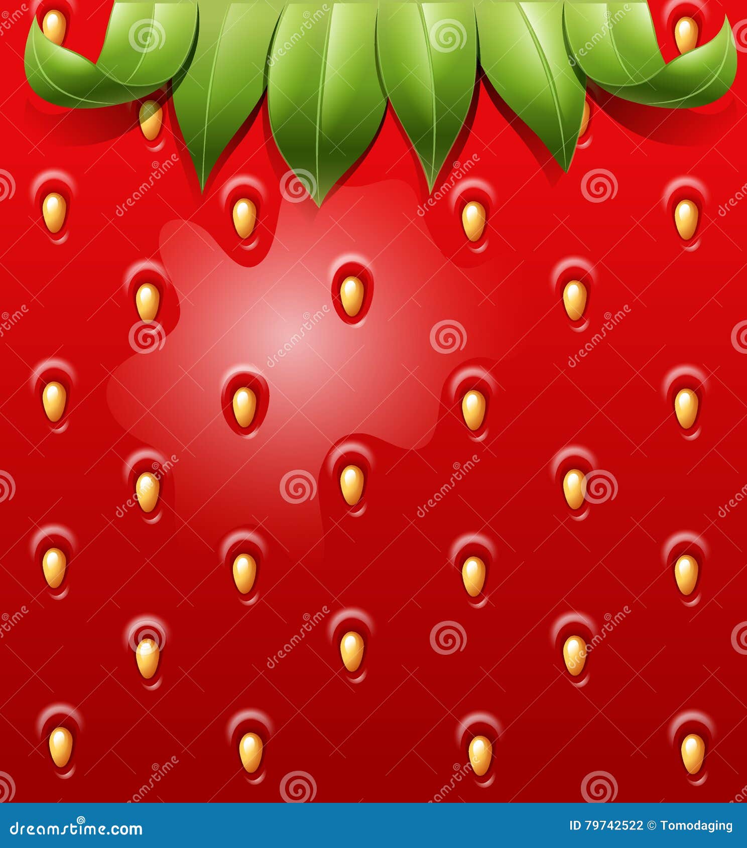 Strawberry texture pattern stock vector. Illustration of agriculture ...