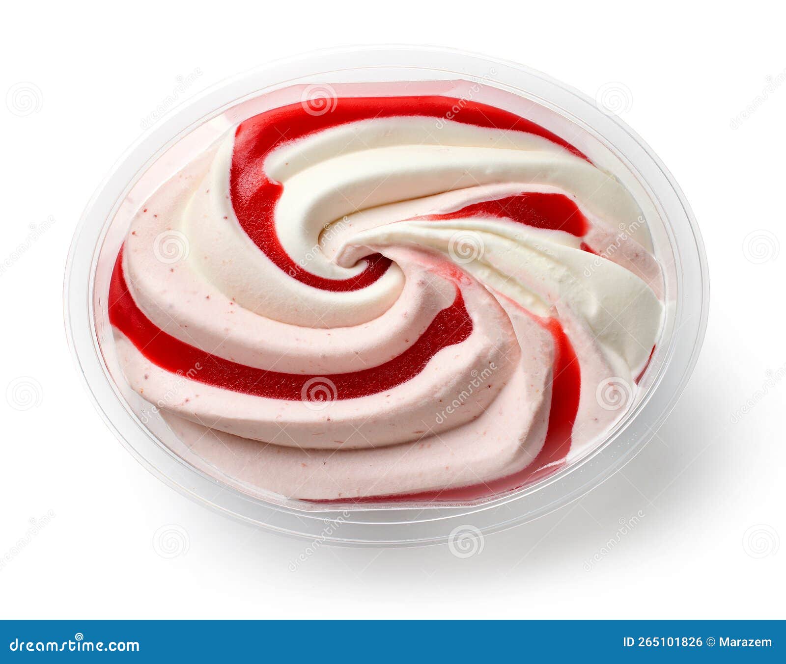 Strawberry and Vanilla Ice Cream Stock Photo - Image of delicious, meal ...