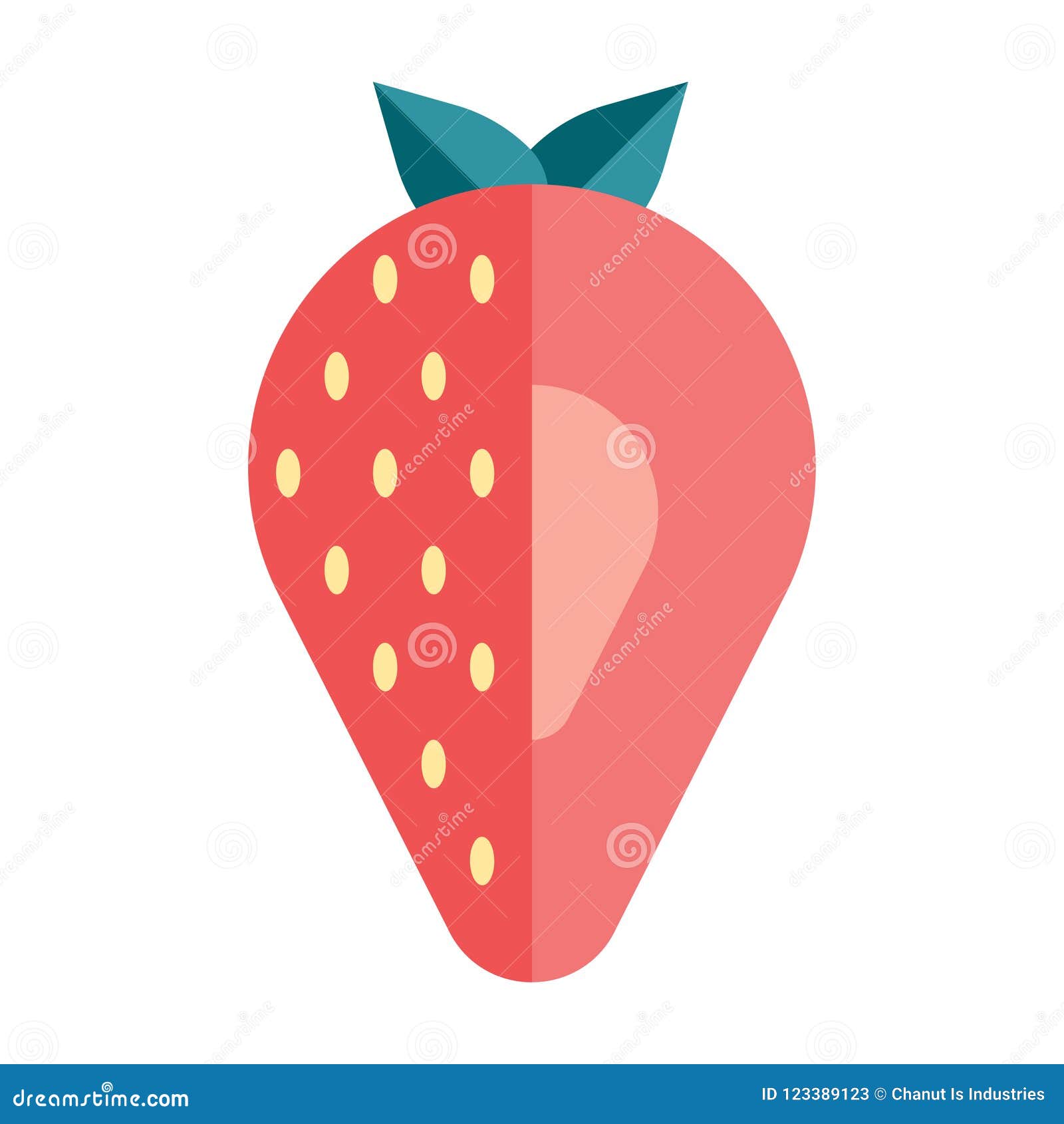 Strawberry Vector Illustration Stock Vector - Illustration of fresh ...
