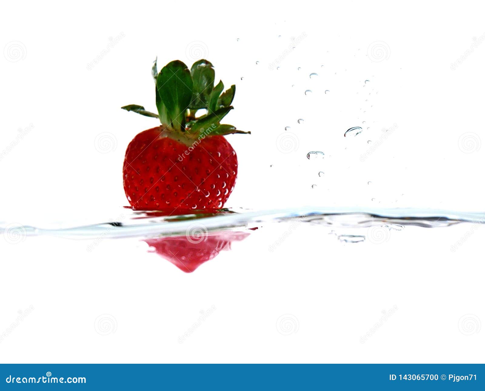 Strawberry splash stock photo. Image of juicy, flowing - 143065700