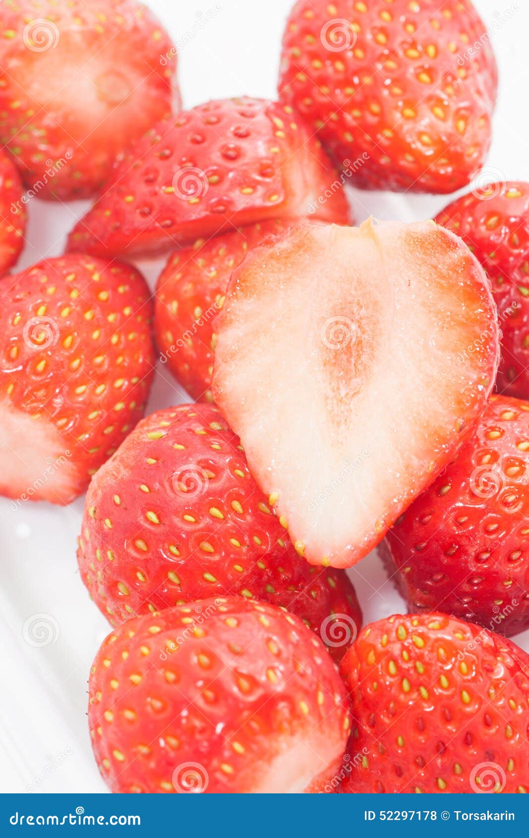 Strawburry stock photo. Image of white, strawberry, background - 52297178