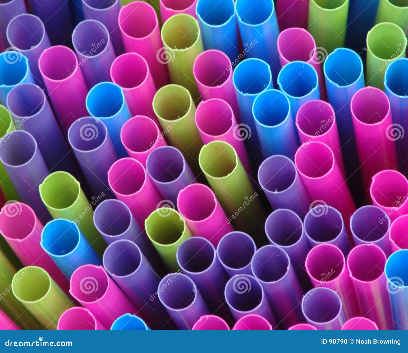 Straws stock photo. Image of straws, green, colored, multi - 90790