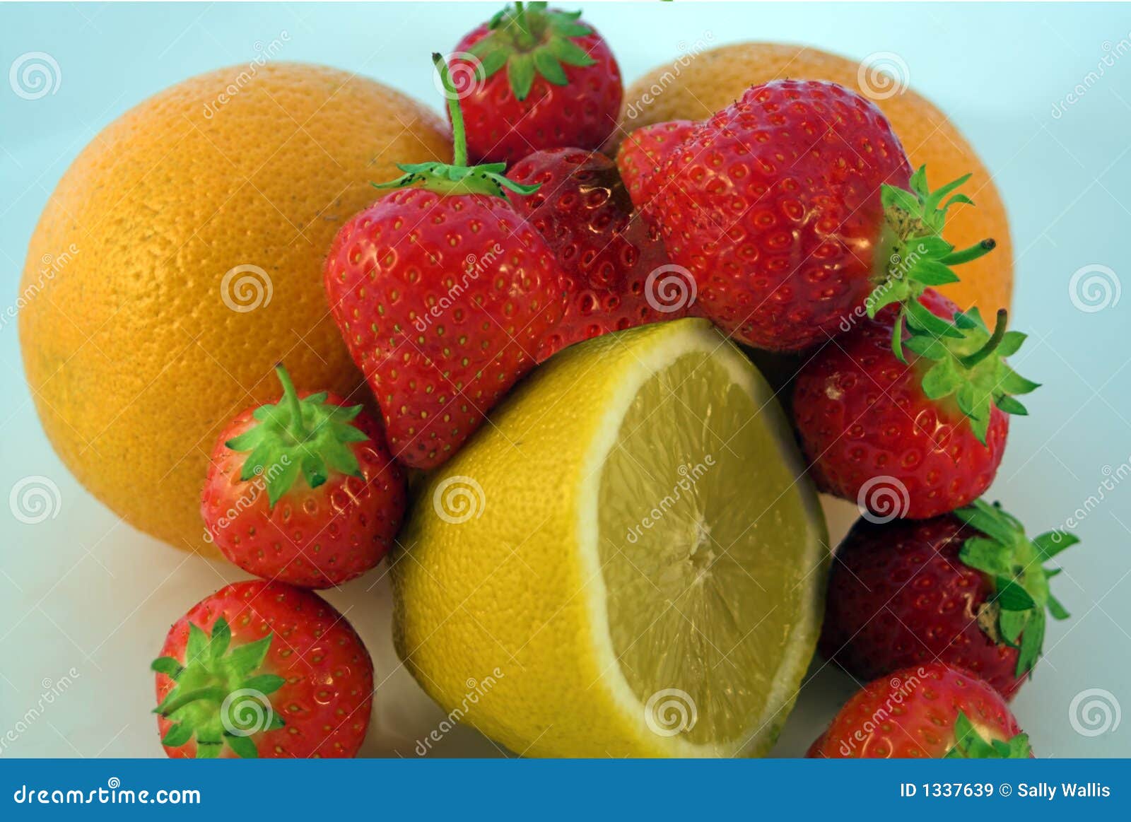 Straws & Citrus stock image. Image of strawberries - 1337639