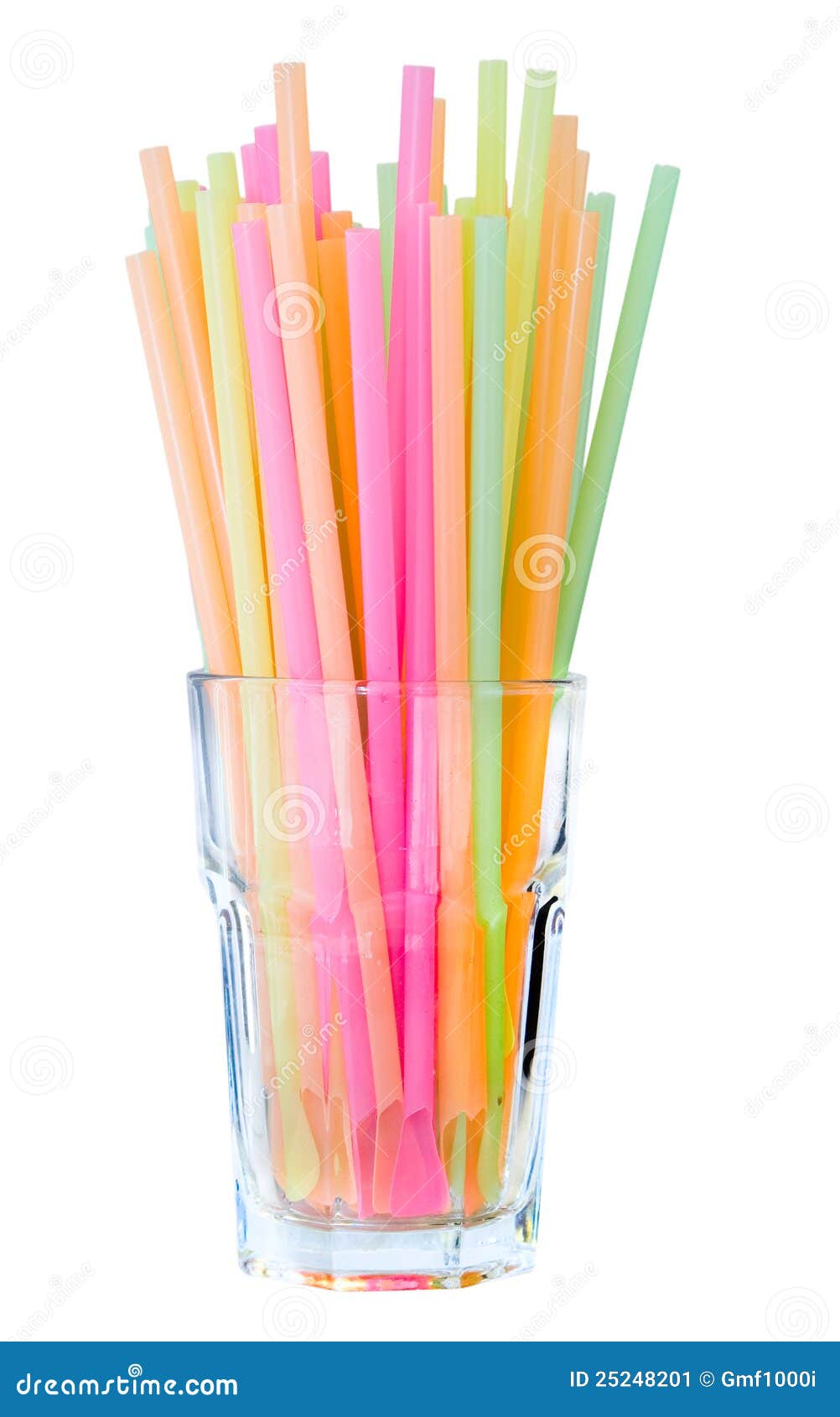 Straws in glass stock image. Image of glass, refreshing - 25248201
