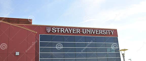 Strayer University Sign editorial image. Image of english - 79406010