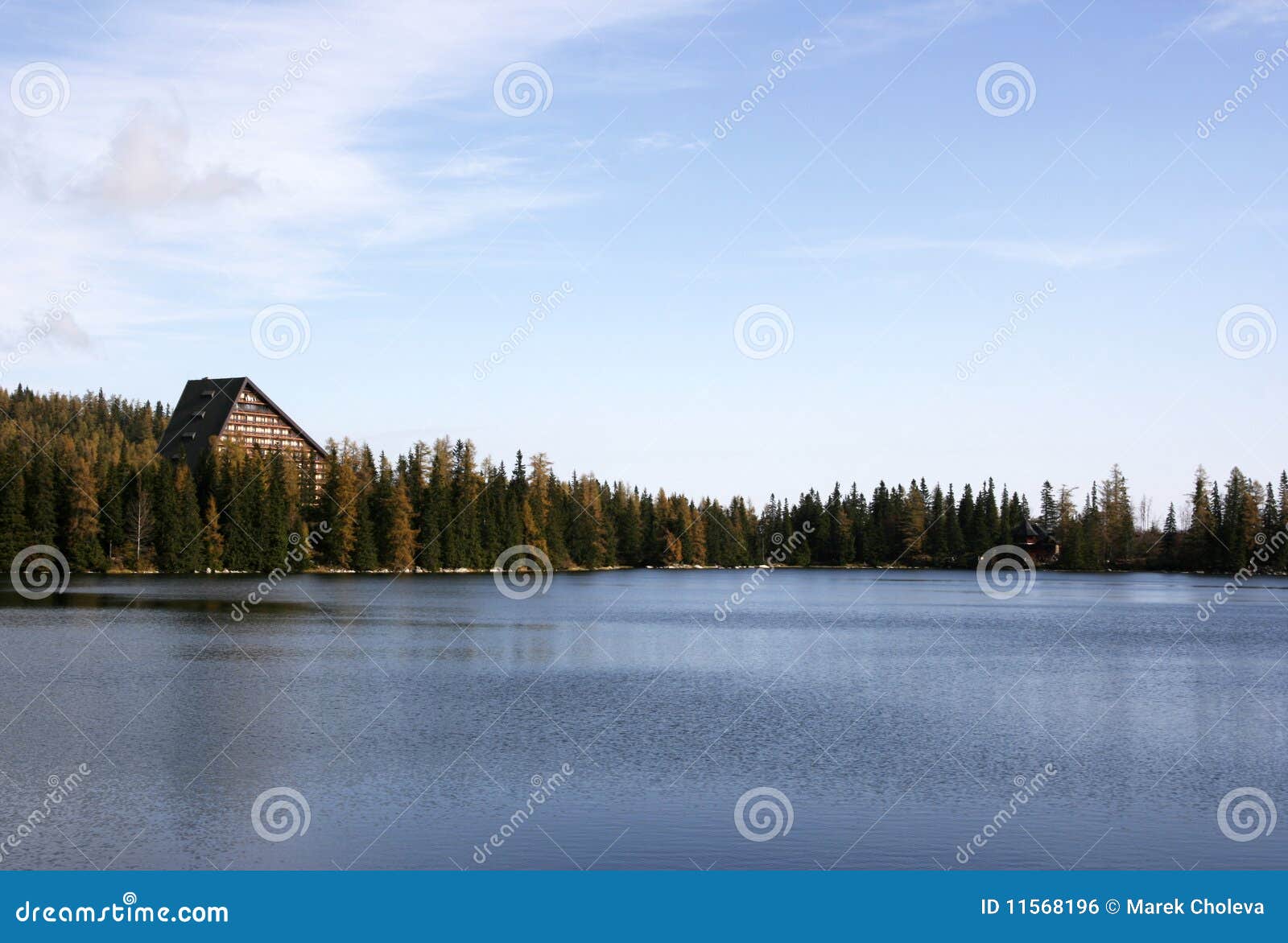 Strbske Pleso - Lake stock photo. Image of country, hike - 11568196